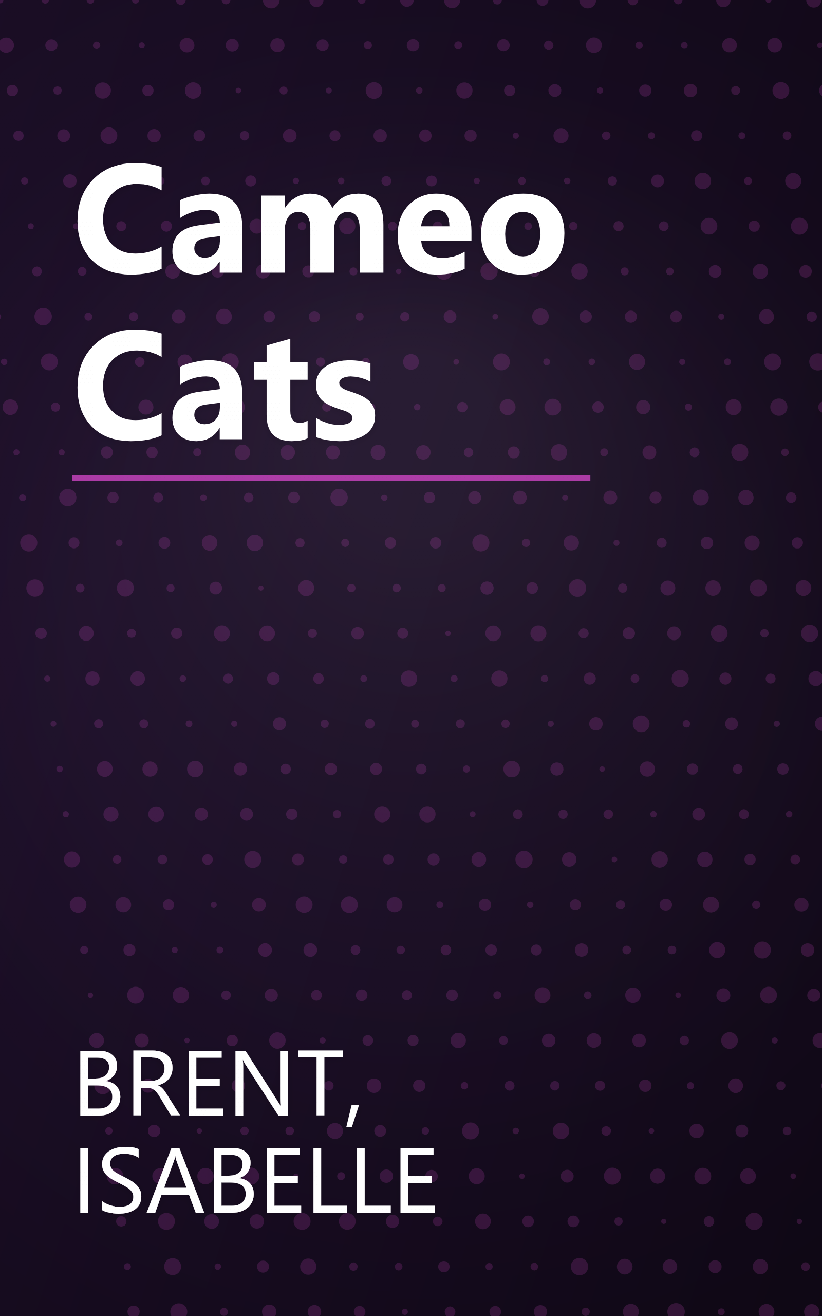 Cameo Cats book cover