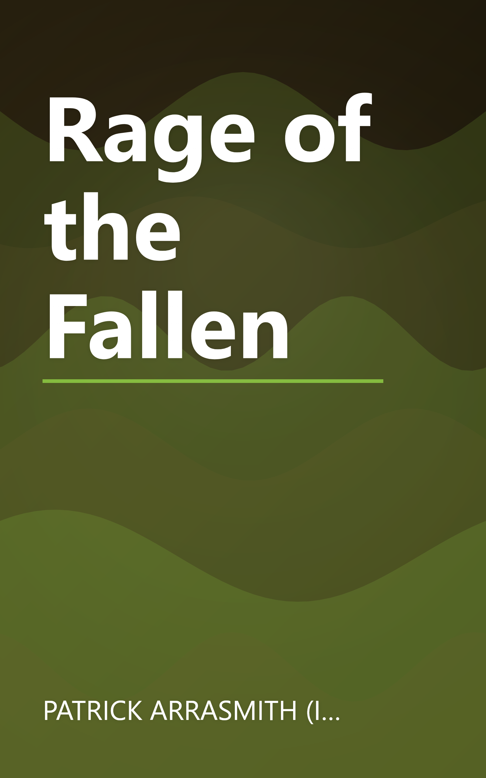 Rage of the Fallen book cover