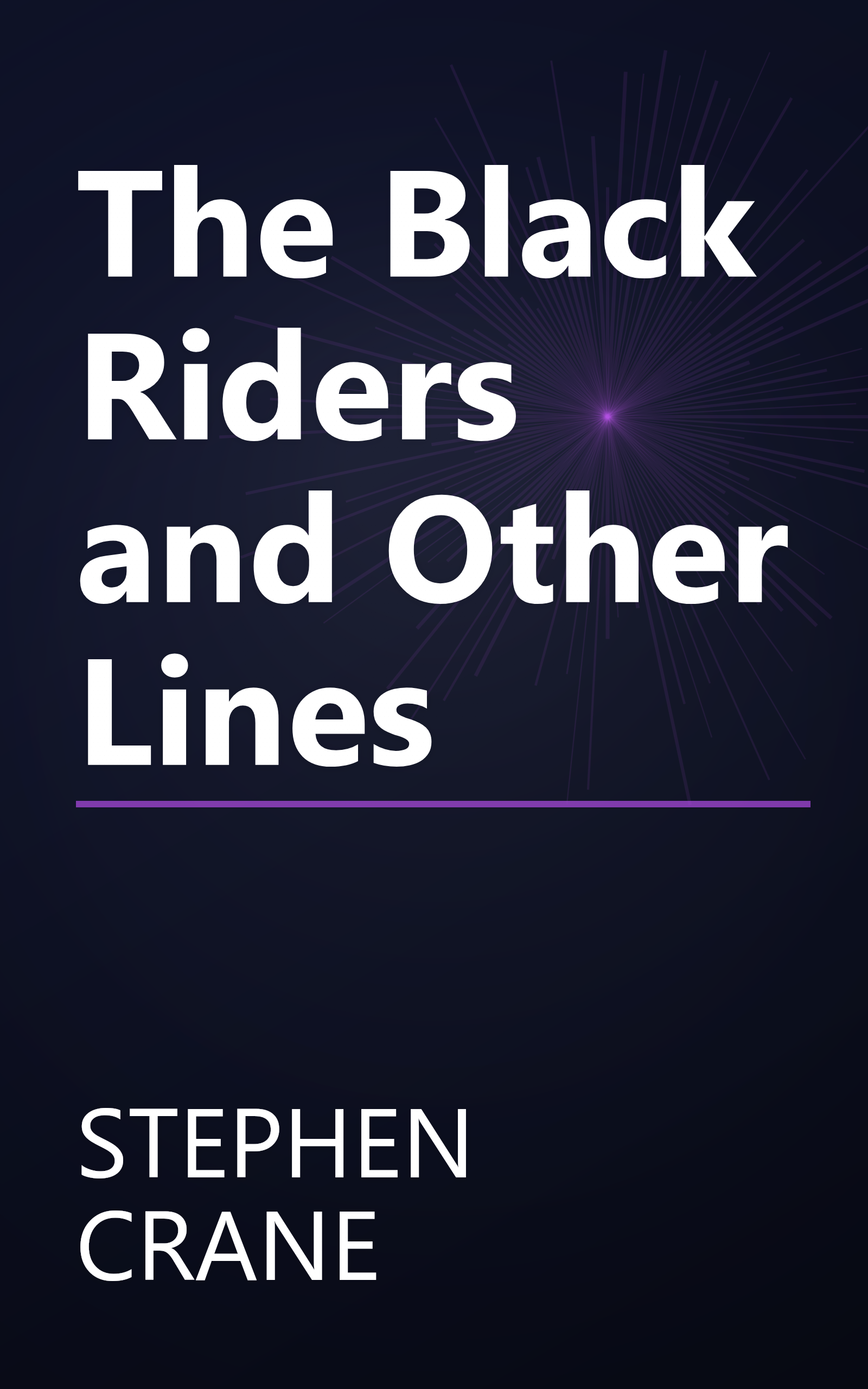 The Black Riders and Other Lines book cover