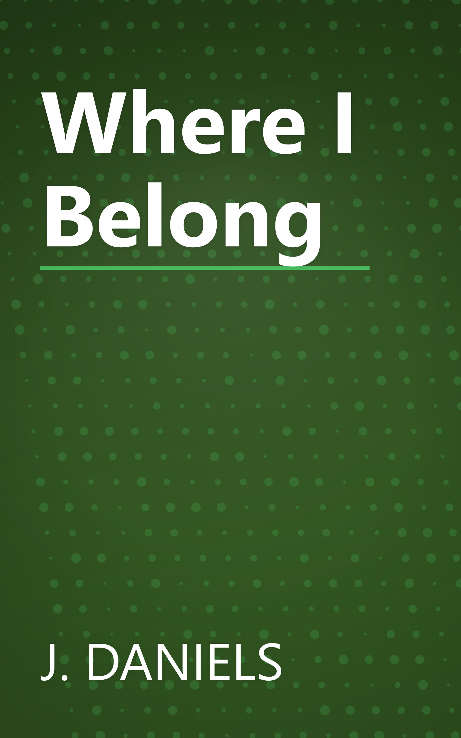 Where I Belong book cover