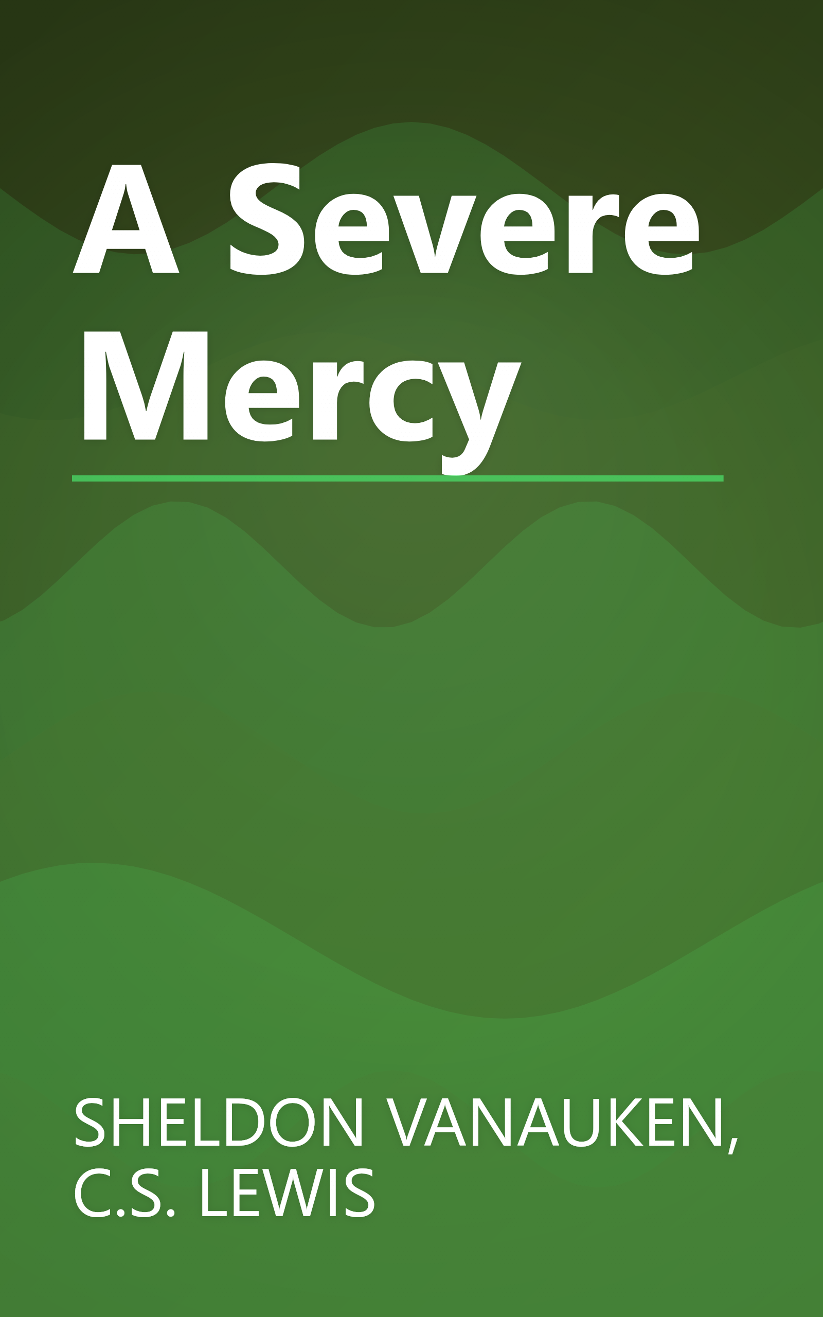A Severe Mercy book cover