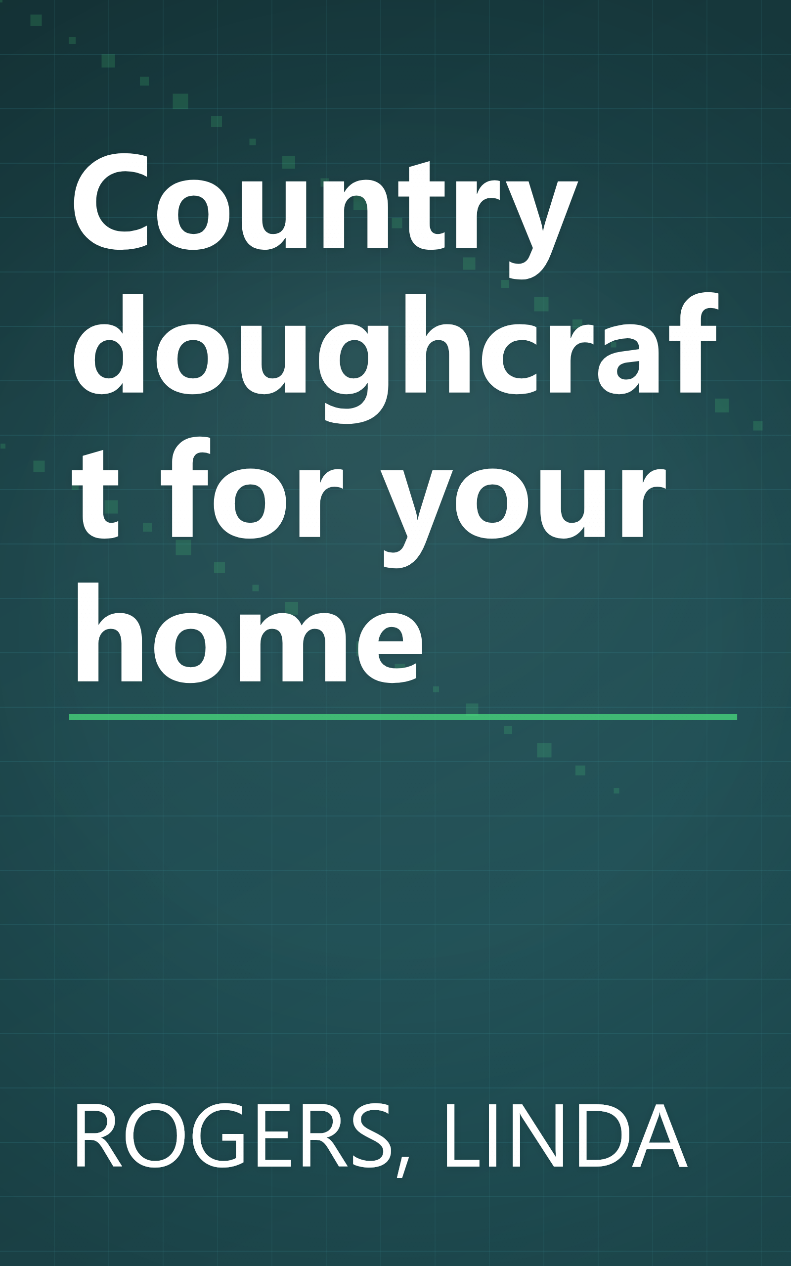 Country doughcraft for your home book cover