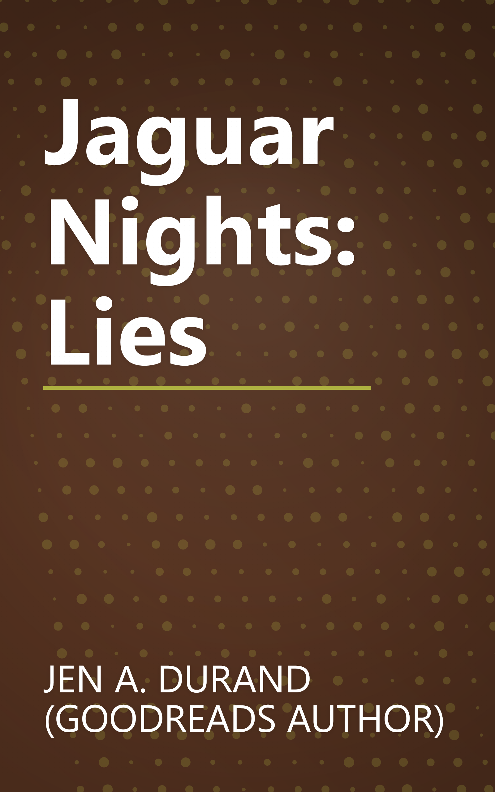 Jaguar Nights: Lies book cover