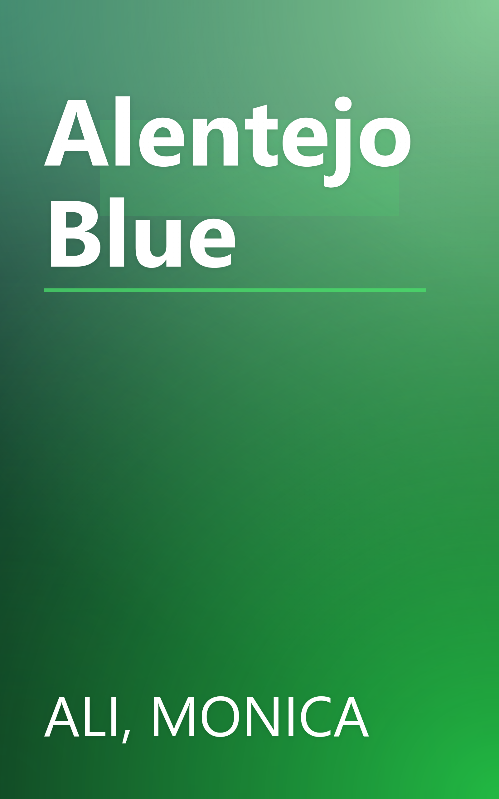 Alentejo Blue book cover
