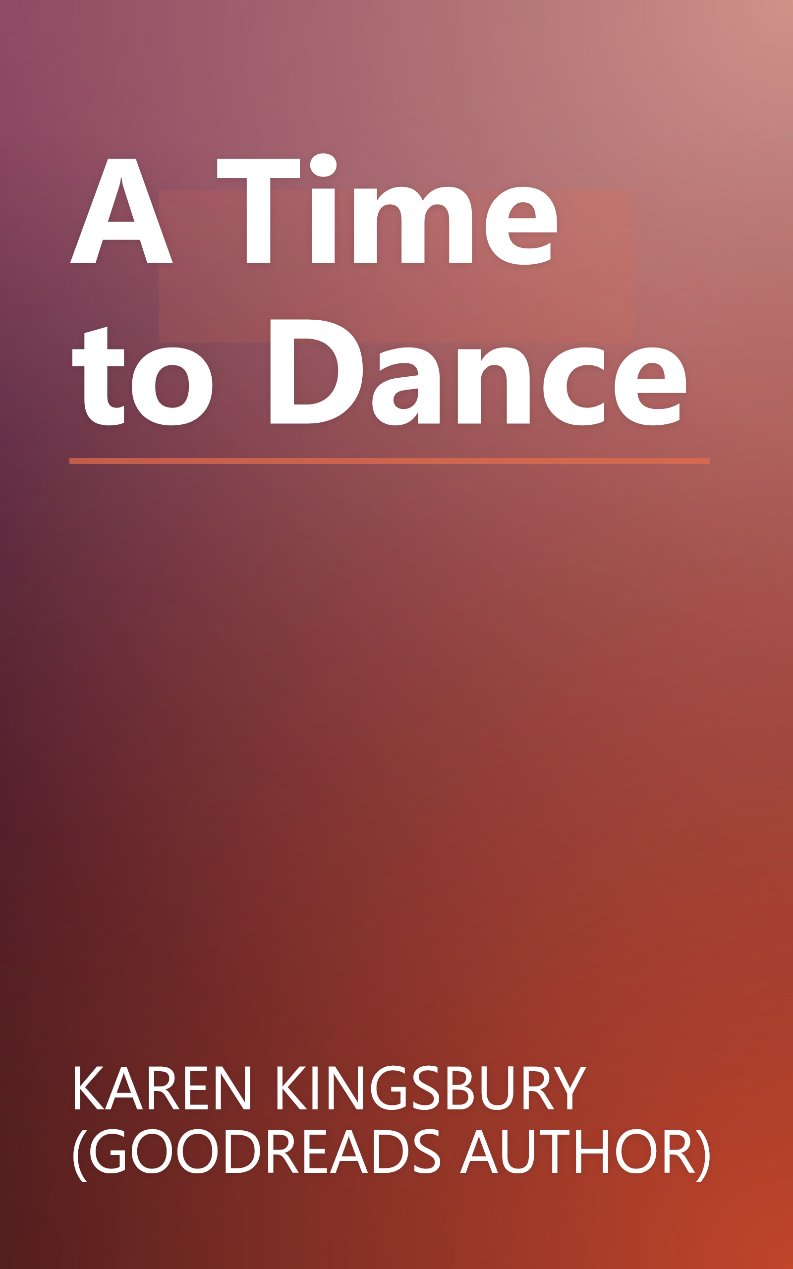 A Time to Dance book cover