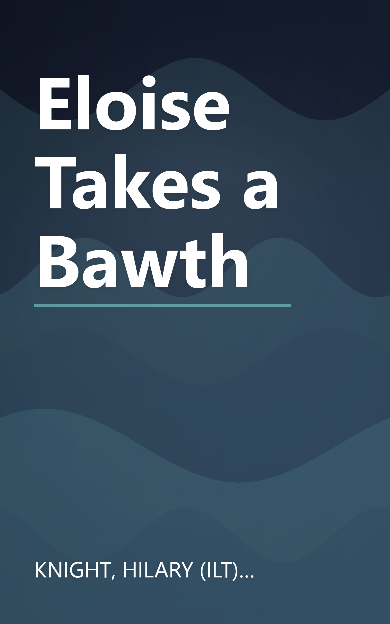 Eloise Takes a Bawth book cover
