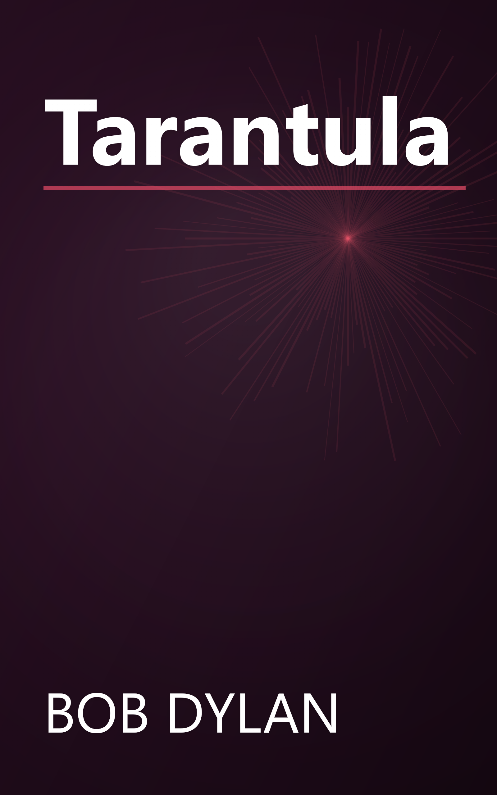 Tarantula book cover