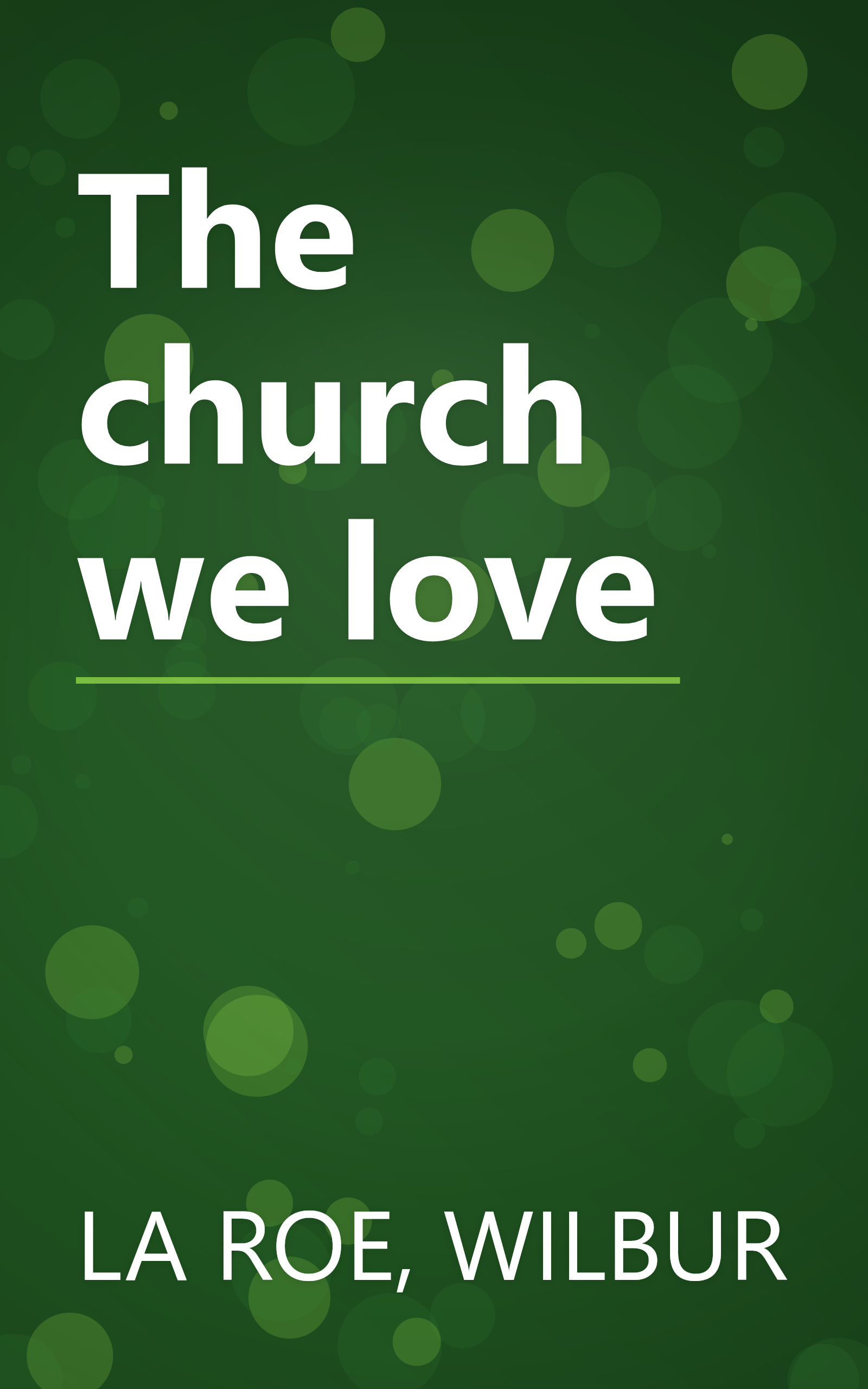The church we love book cover