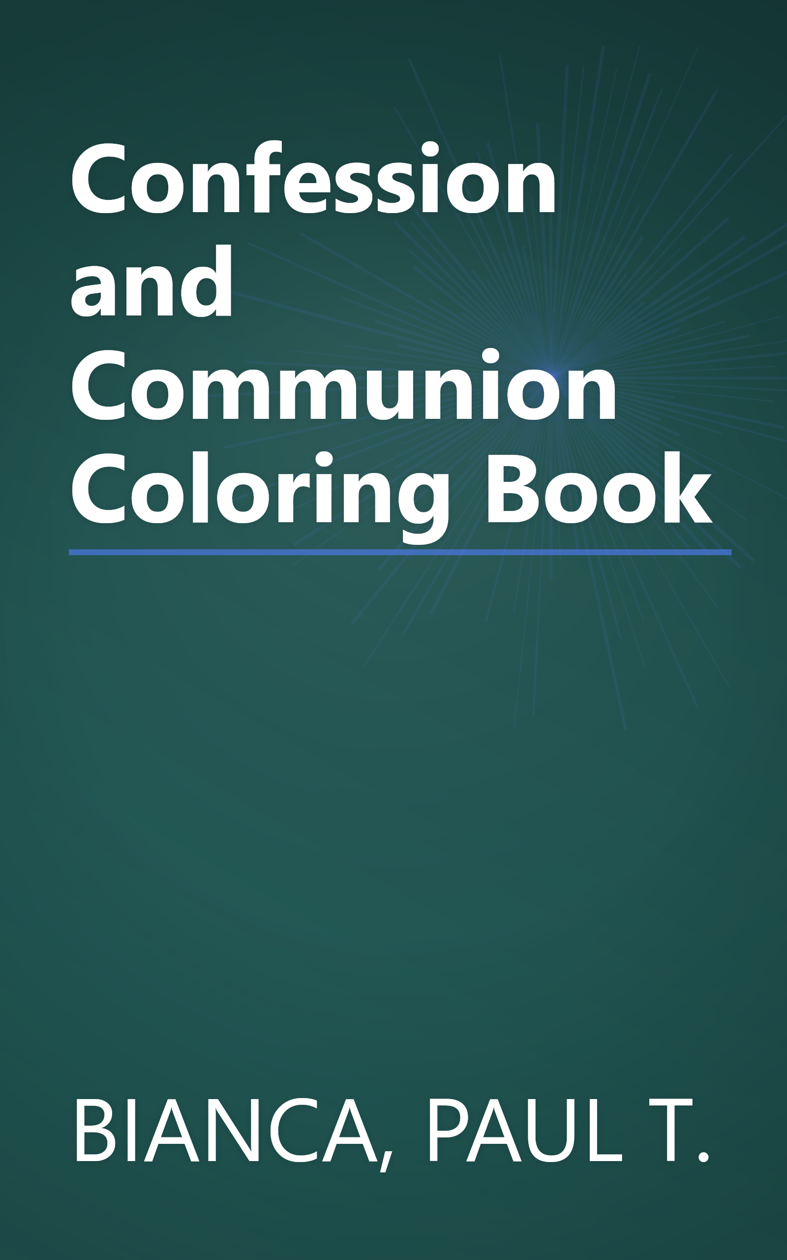 Confession and Communion Coloring Book book cover