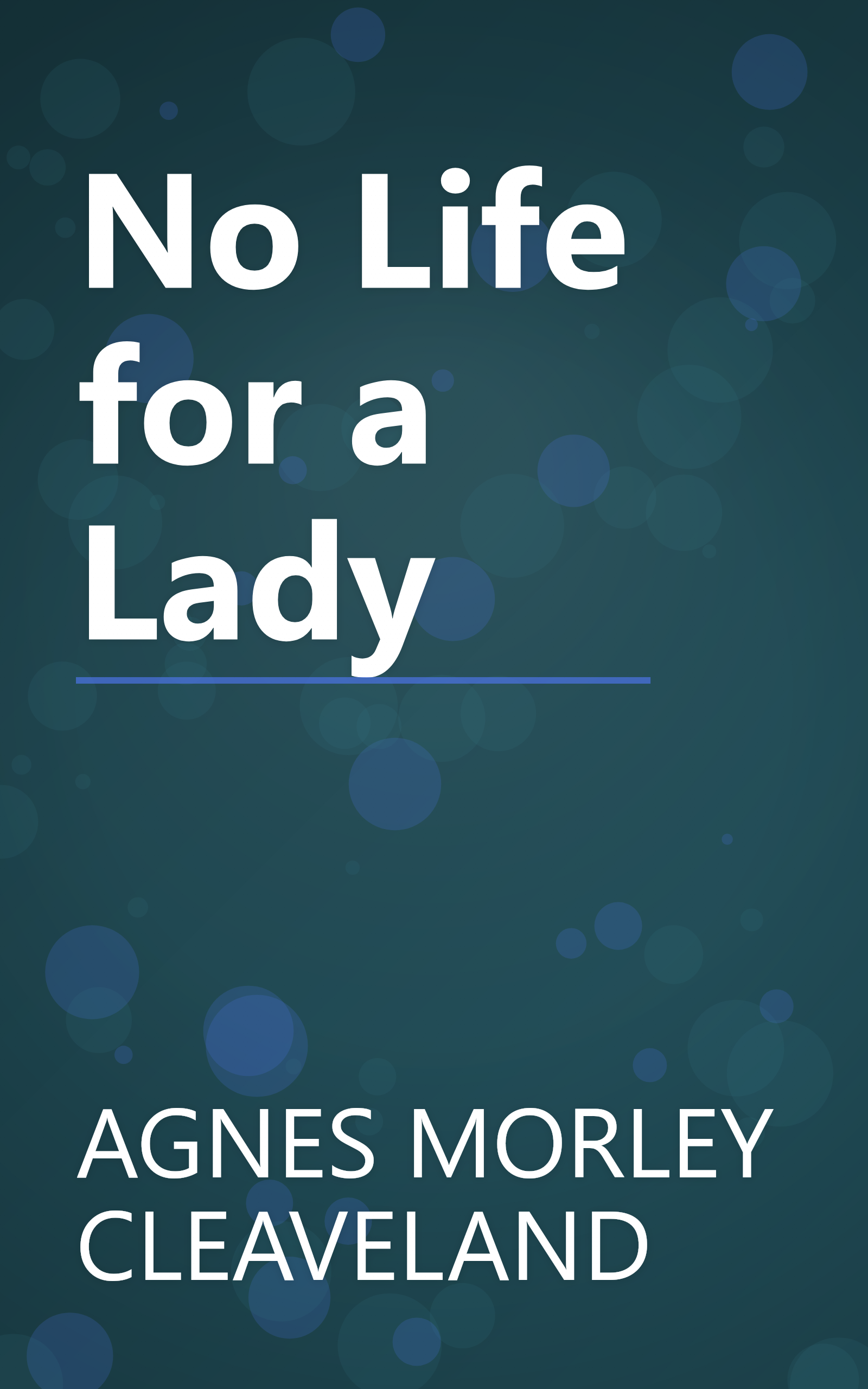 No Life for a Lady book cover