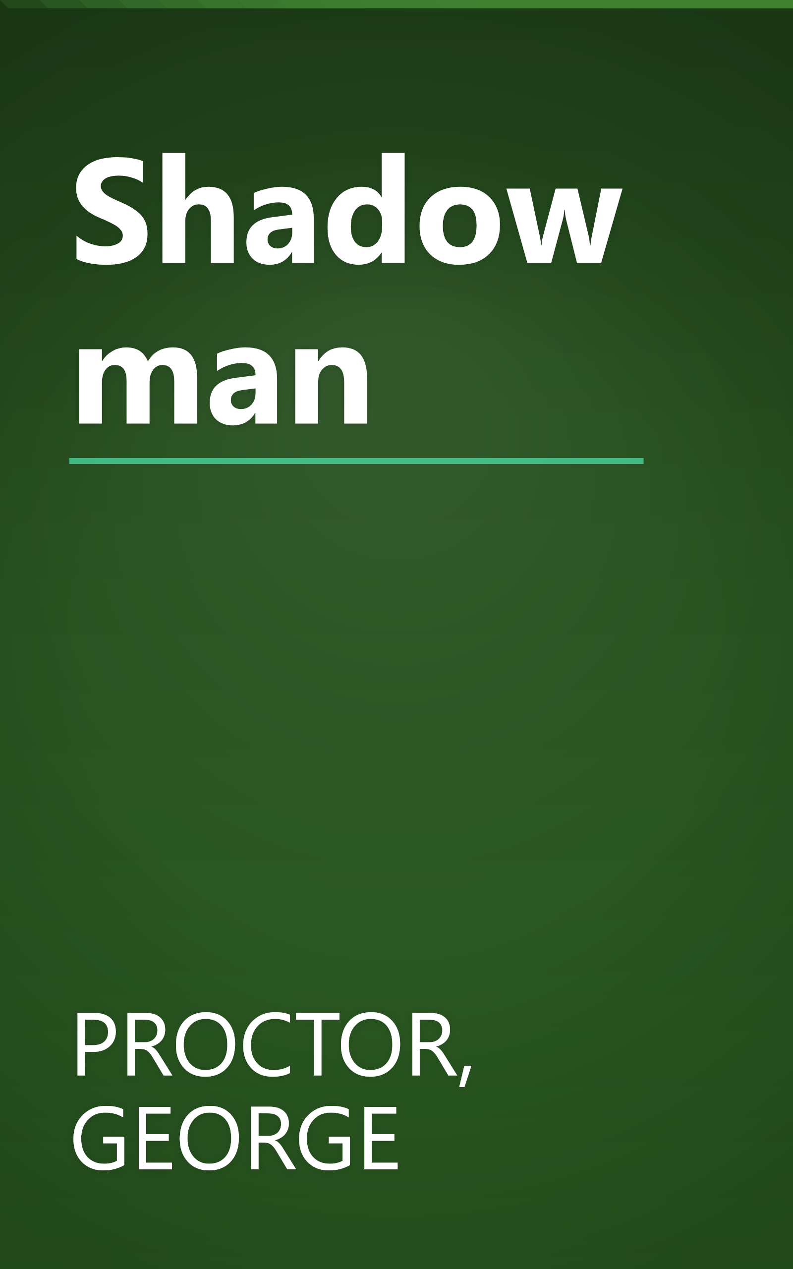 Shadowman book cover