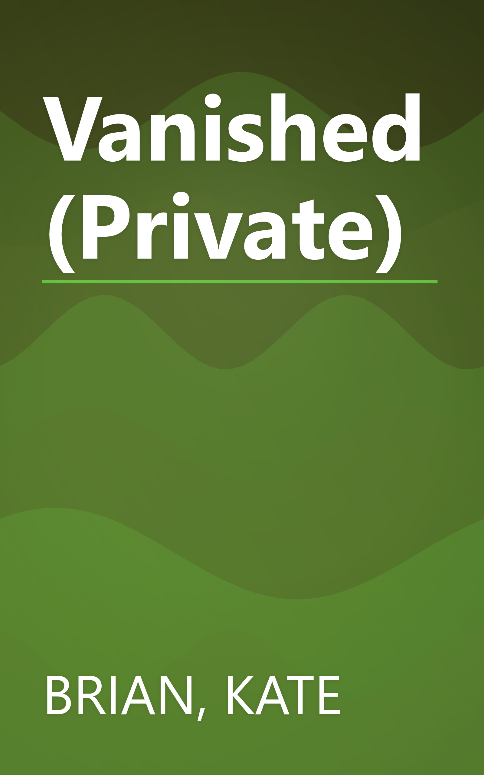 Vanished (Private) book cover
