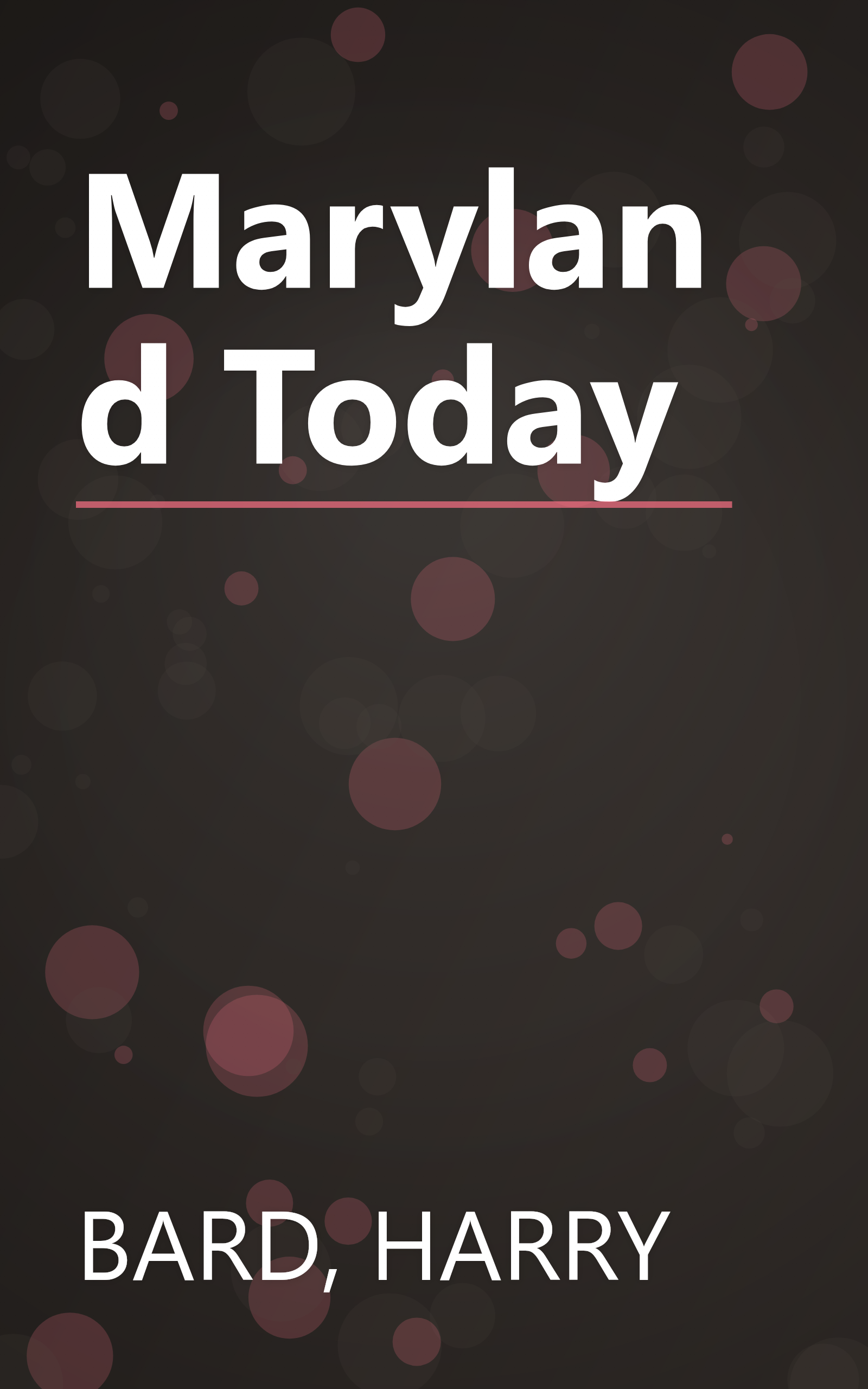 Maryland Today book cover