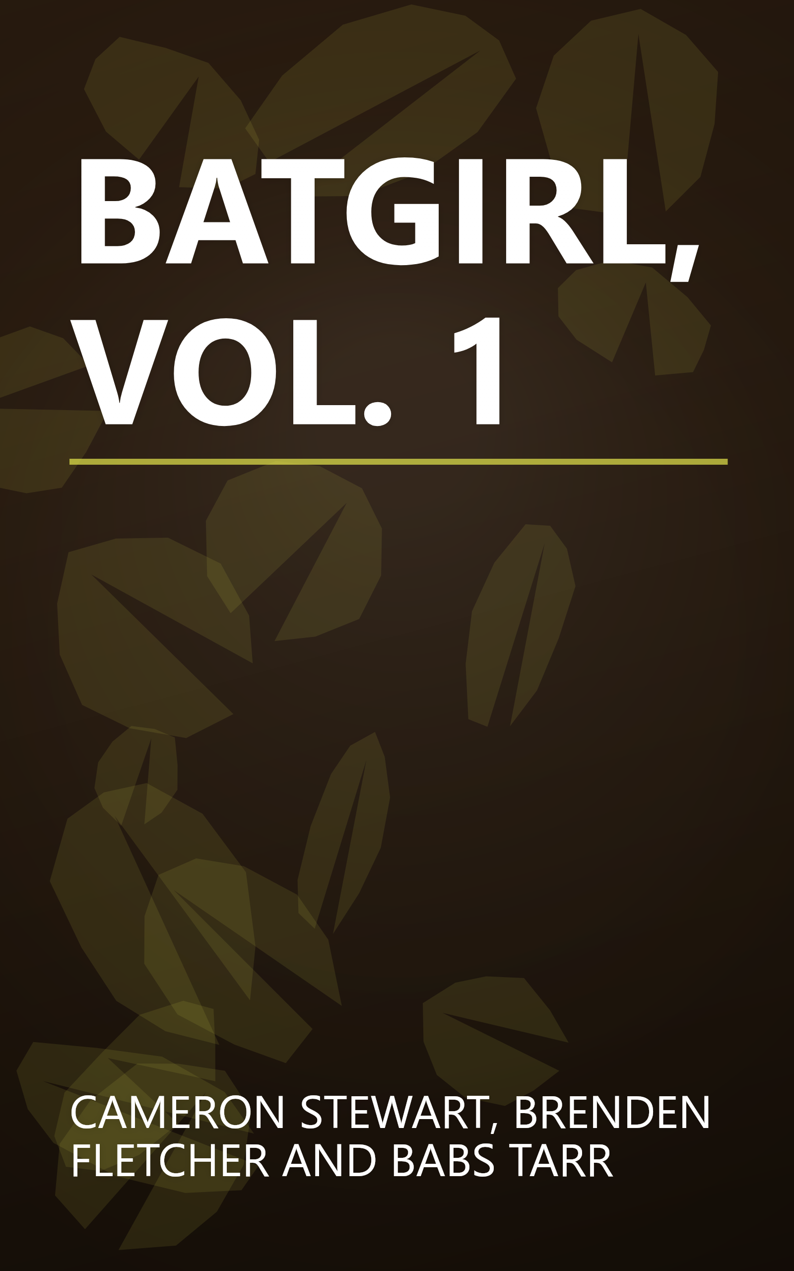 BATGIRL, VOL. 1 book cover