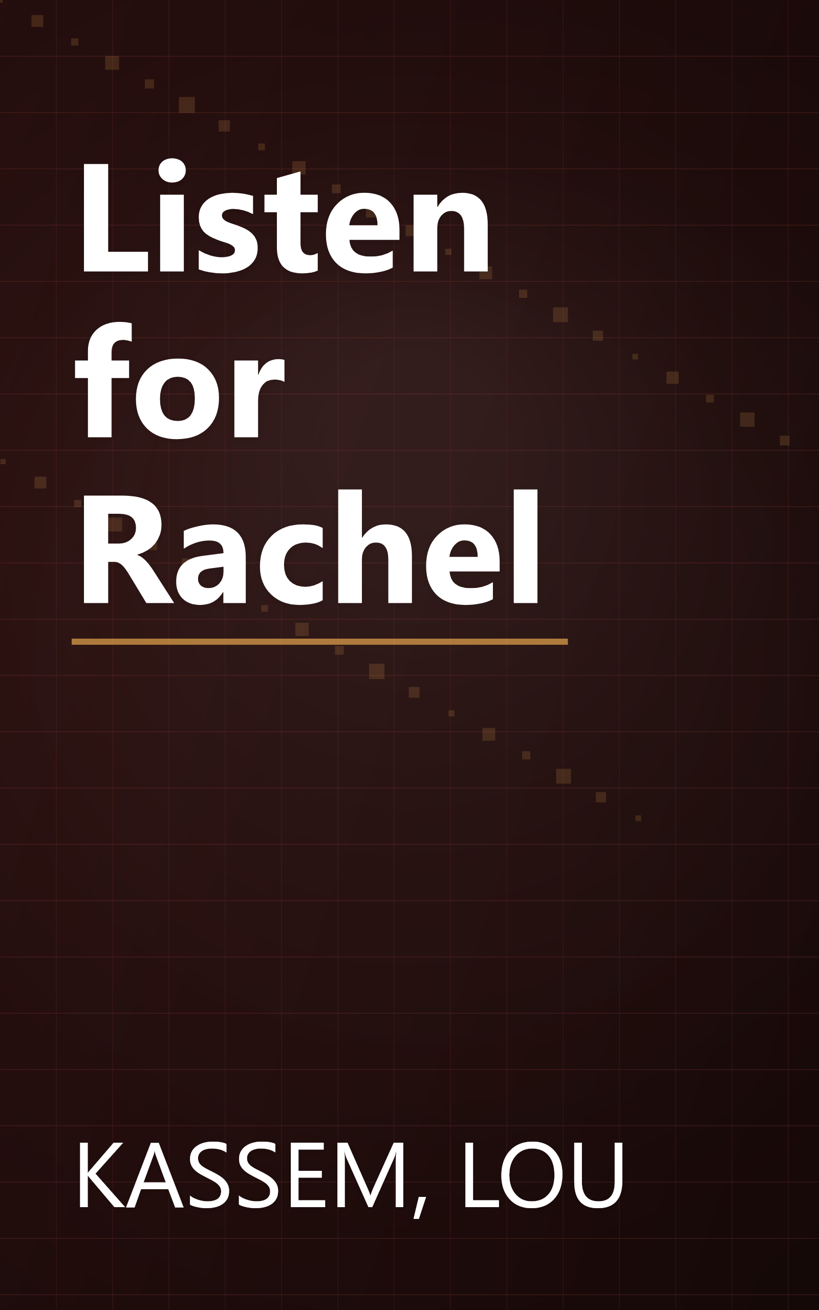 Listen for Rachel book cover