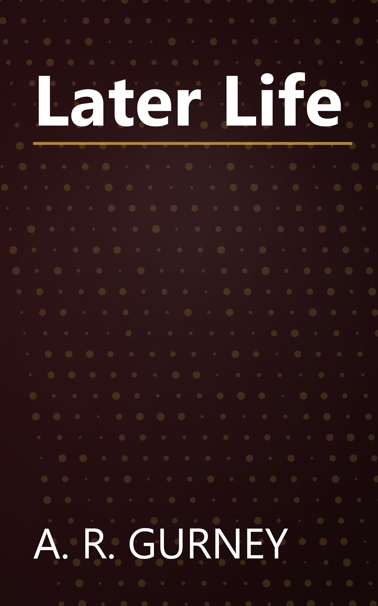 Later Life book cover