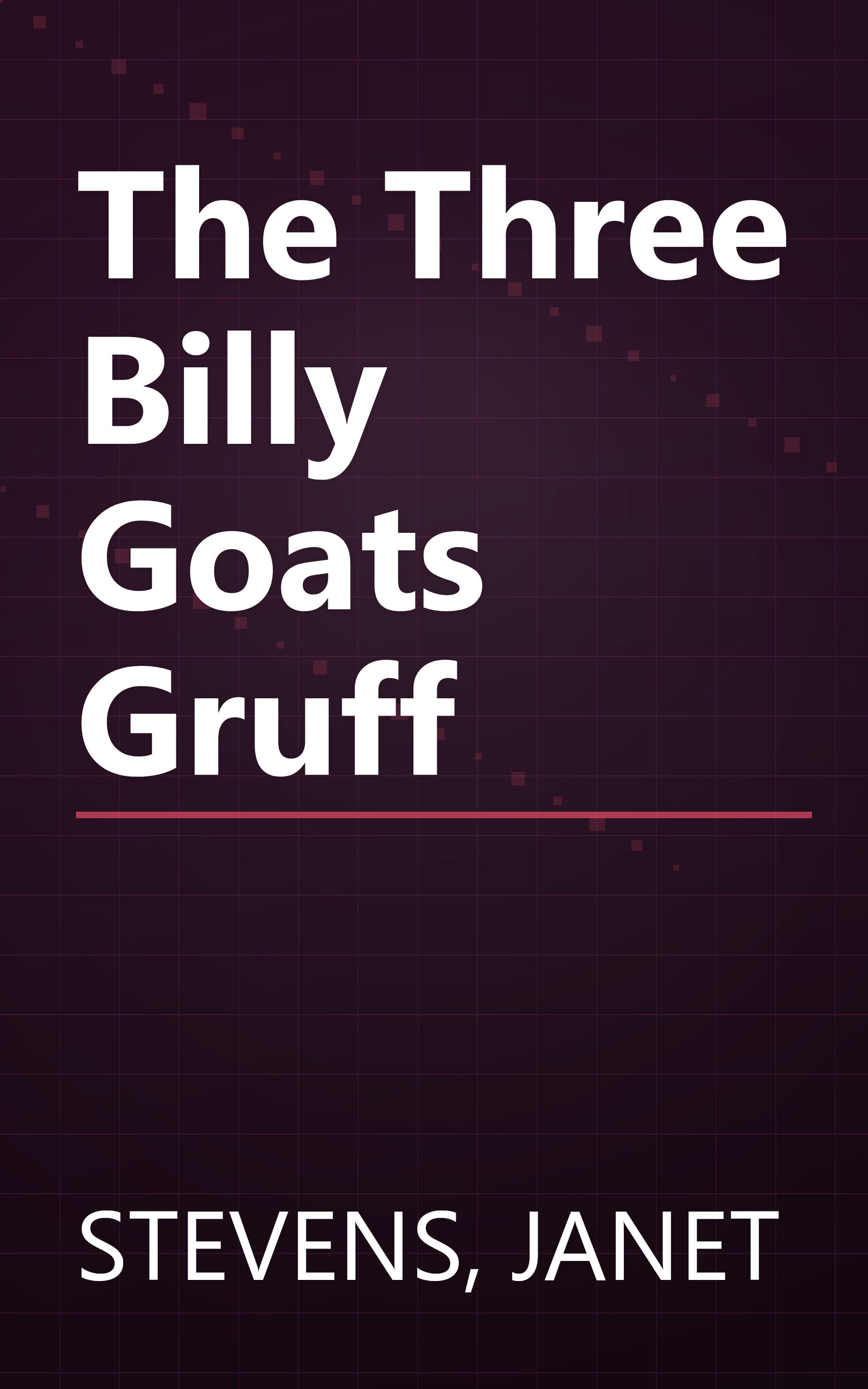 The Three Billy Goats Gruff book cover