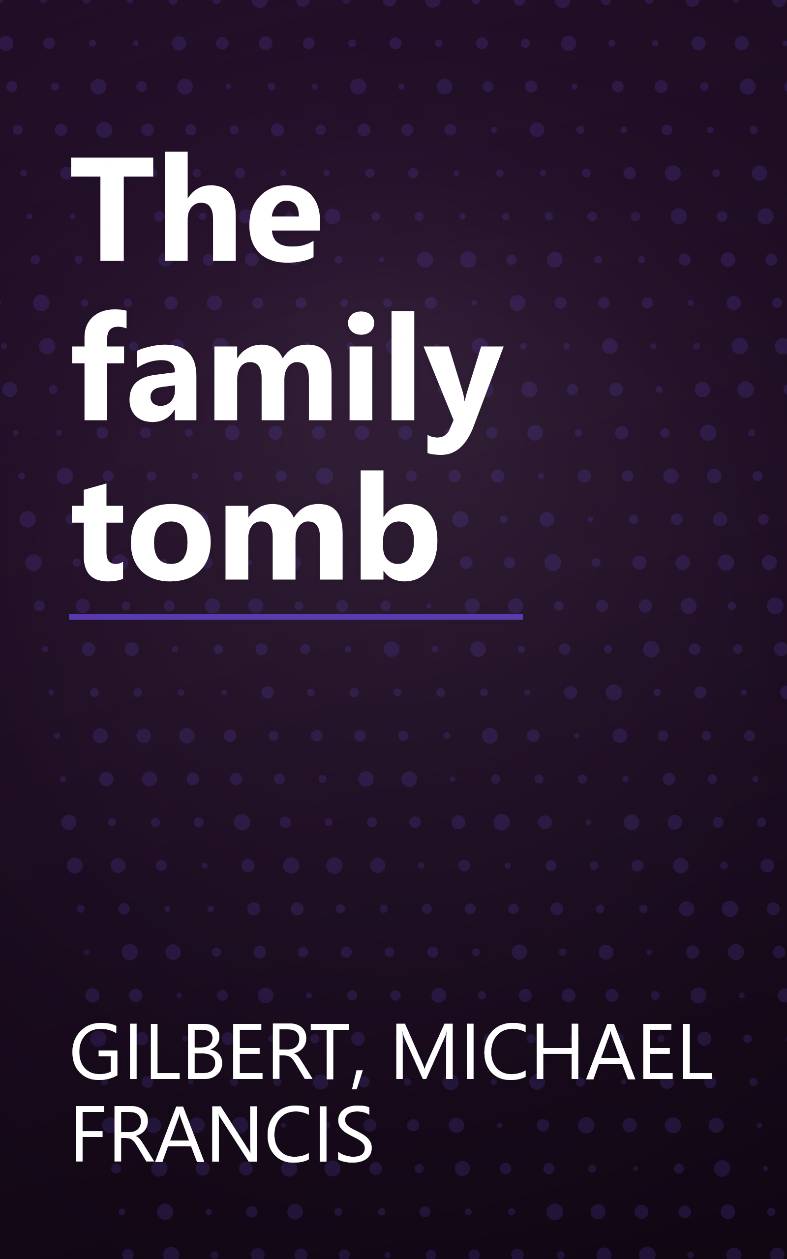 The family tomb book cover