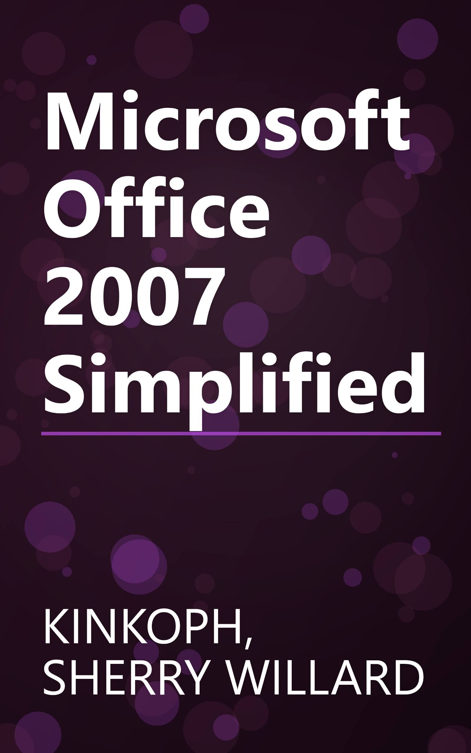 Microsoft Office 2007 Simplified book cover