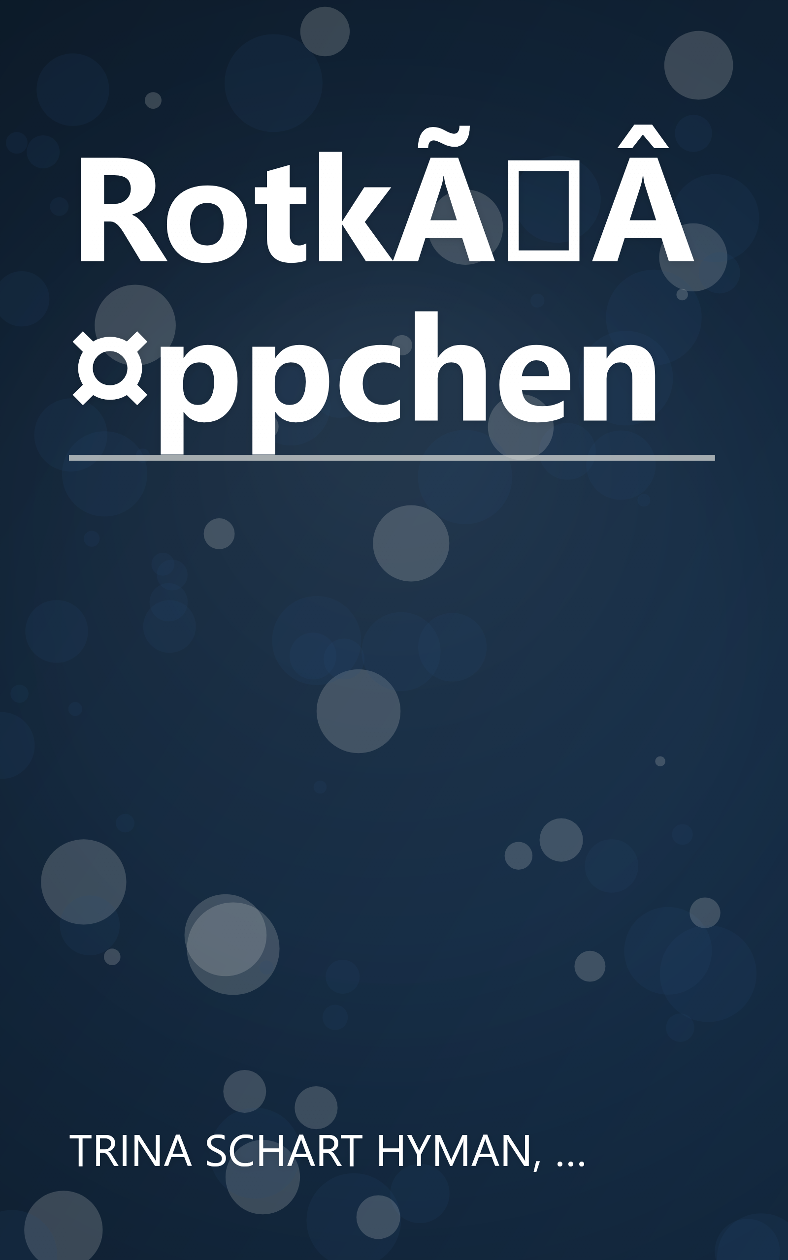 RotkÃÂ¤ppchen book cover