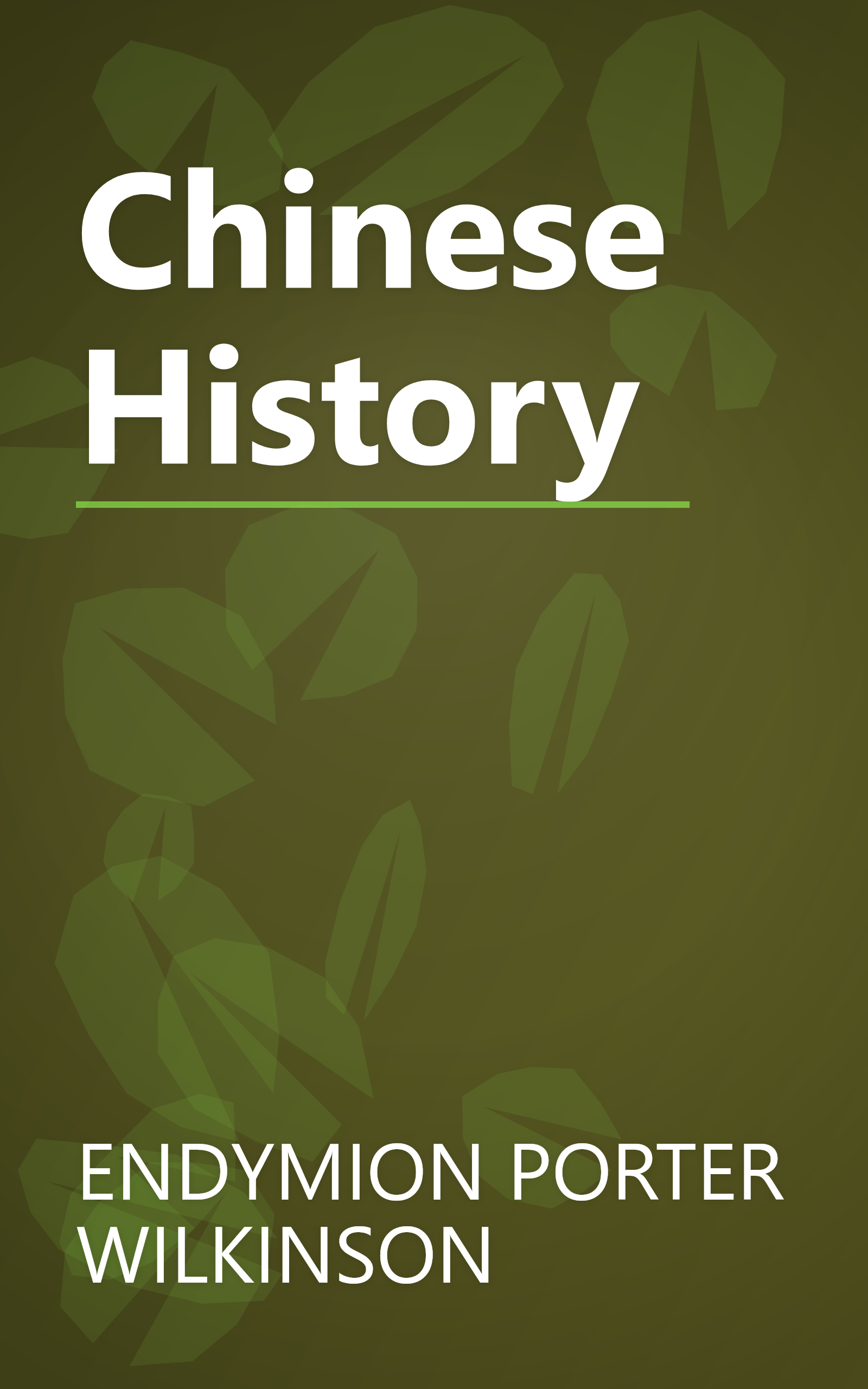Chinese History book cover