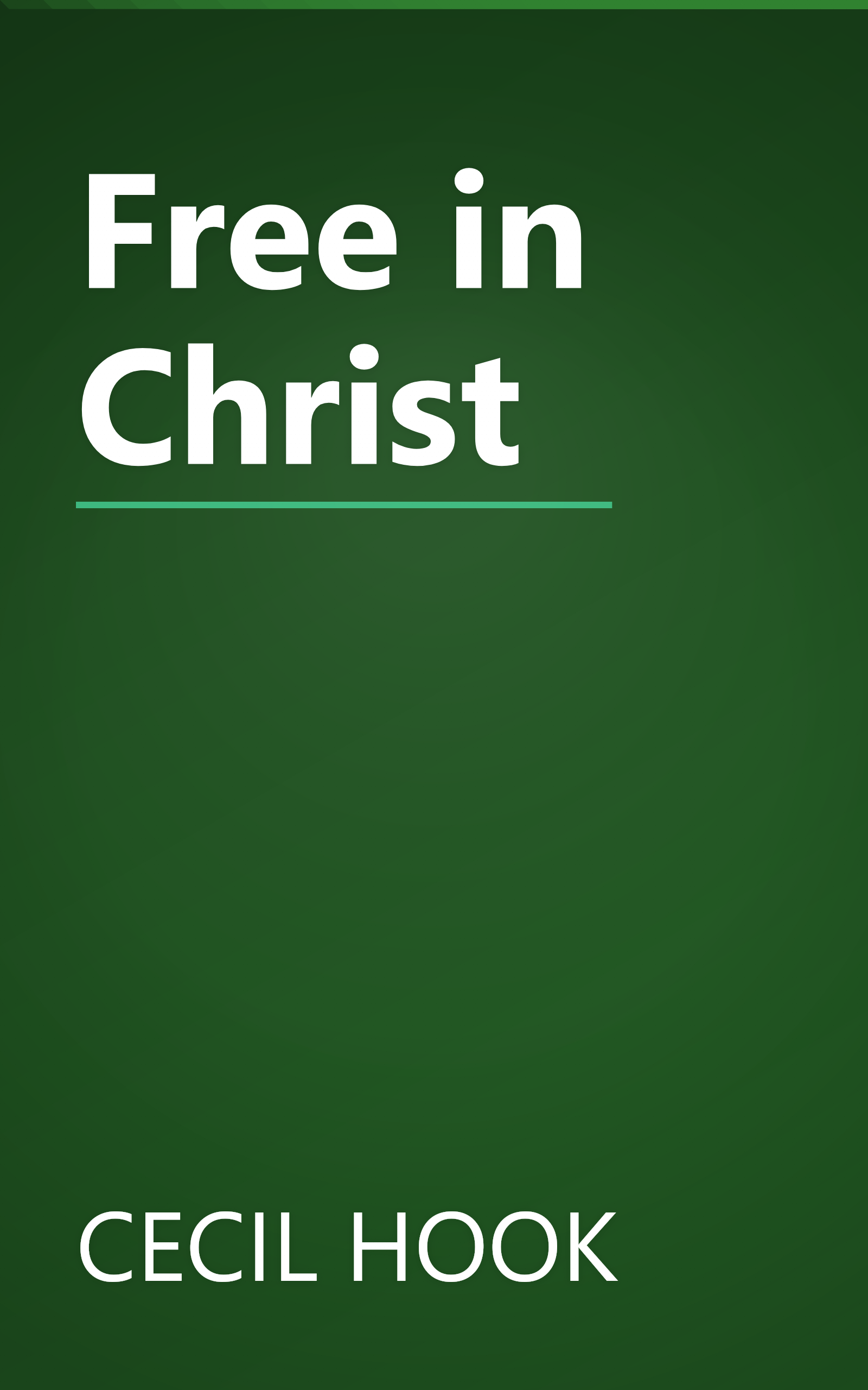 Free in Christ book cover
