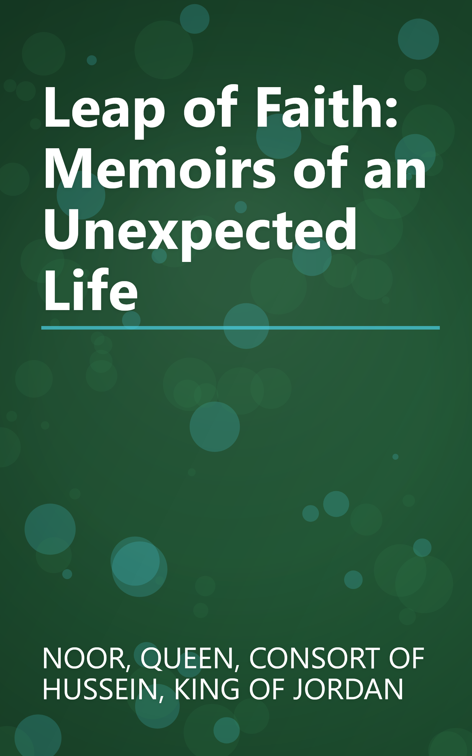 Leap of Faith: Memoirs of an Unexpected Life book cover