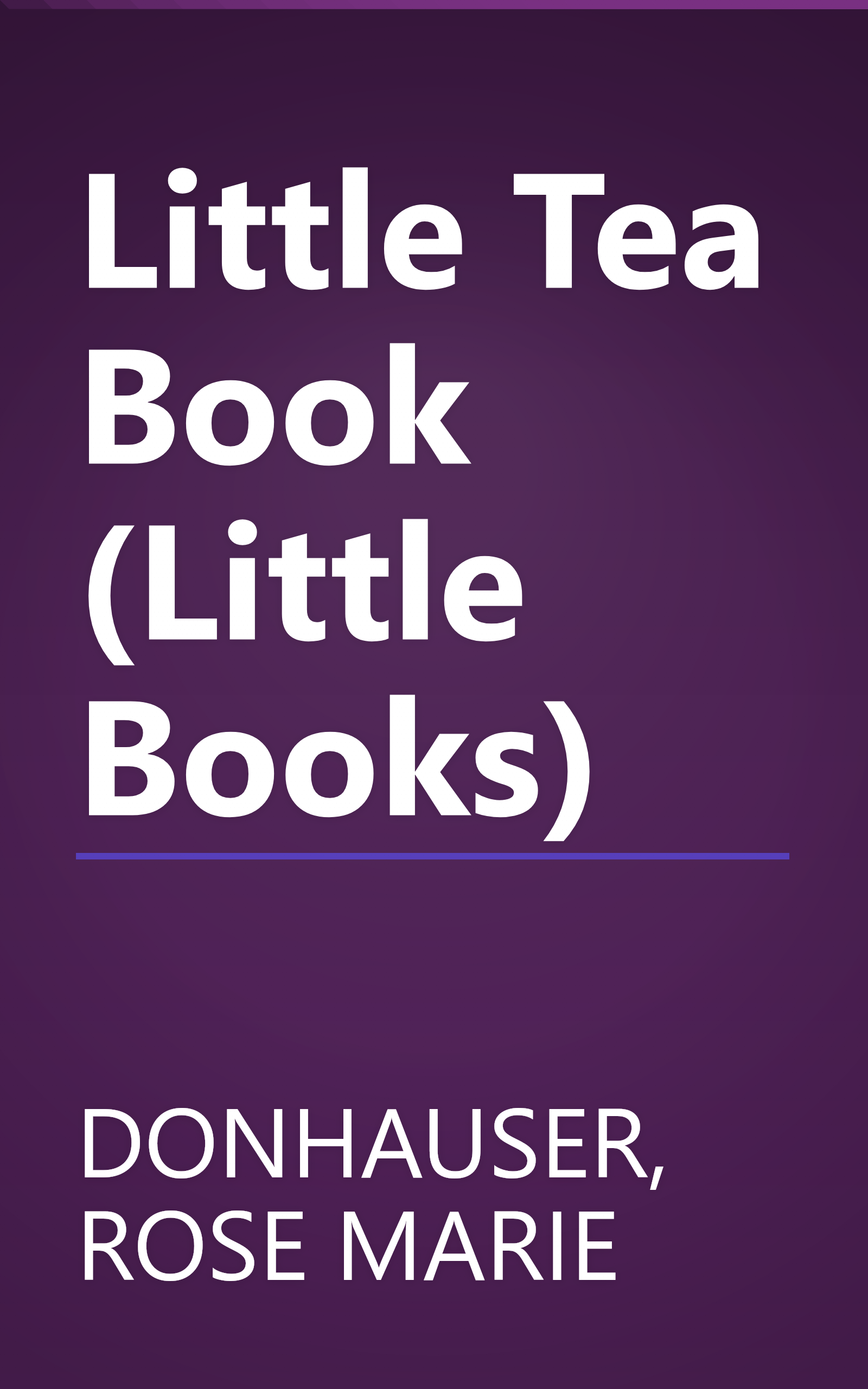 Little Tea Book (Little Books) book cover