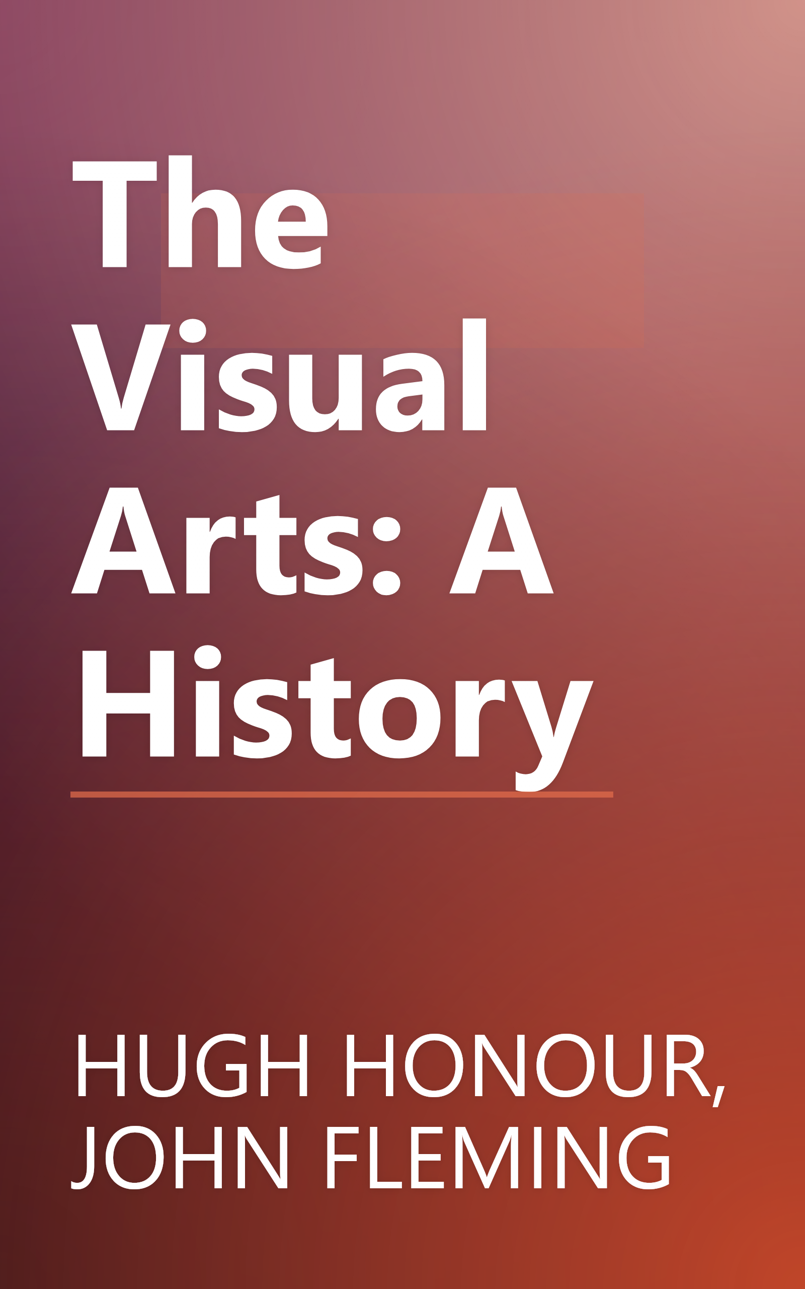 The Visual Arts: A History book cover