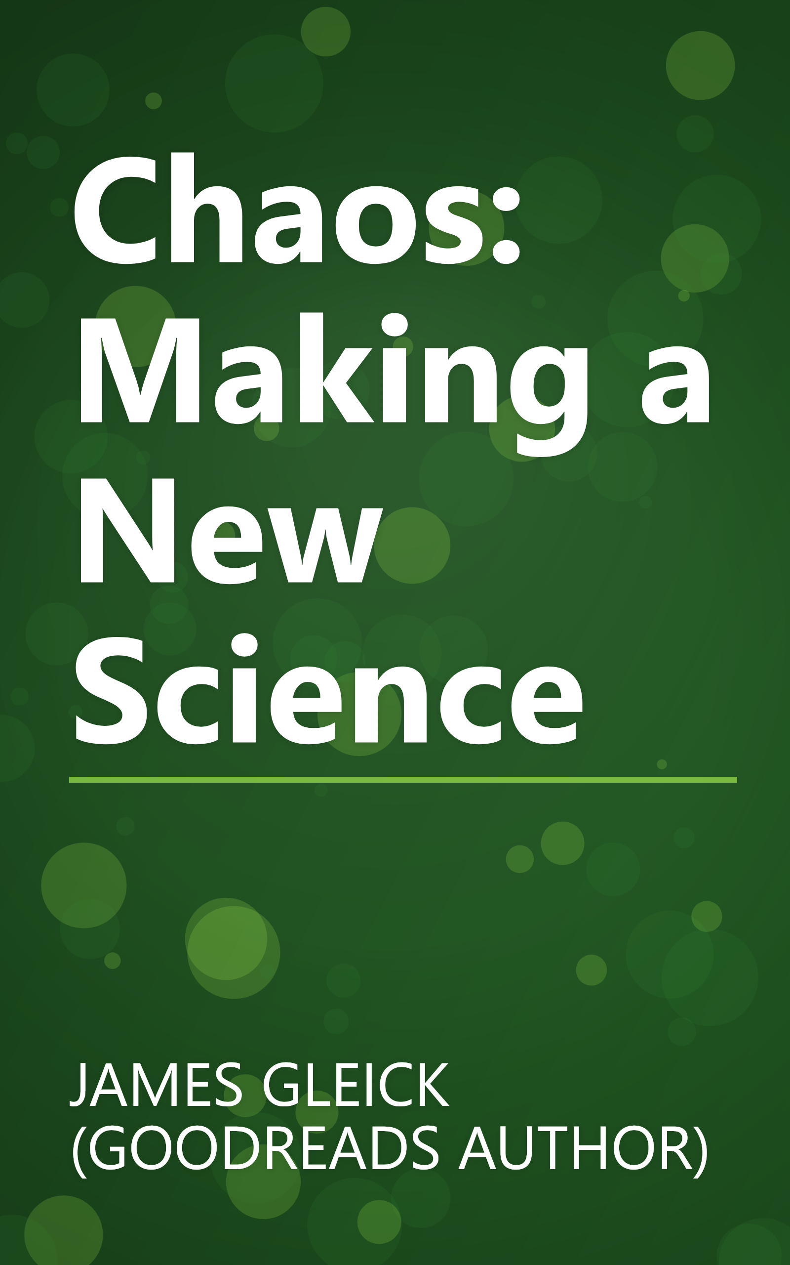 Chaos: Making a New Science book cover