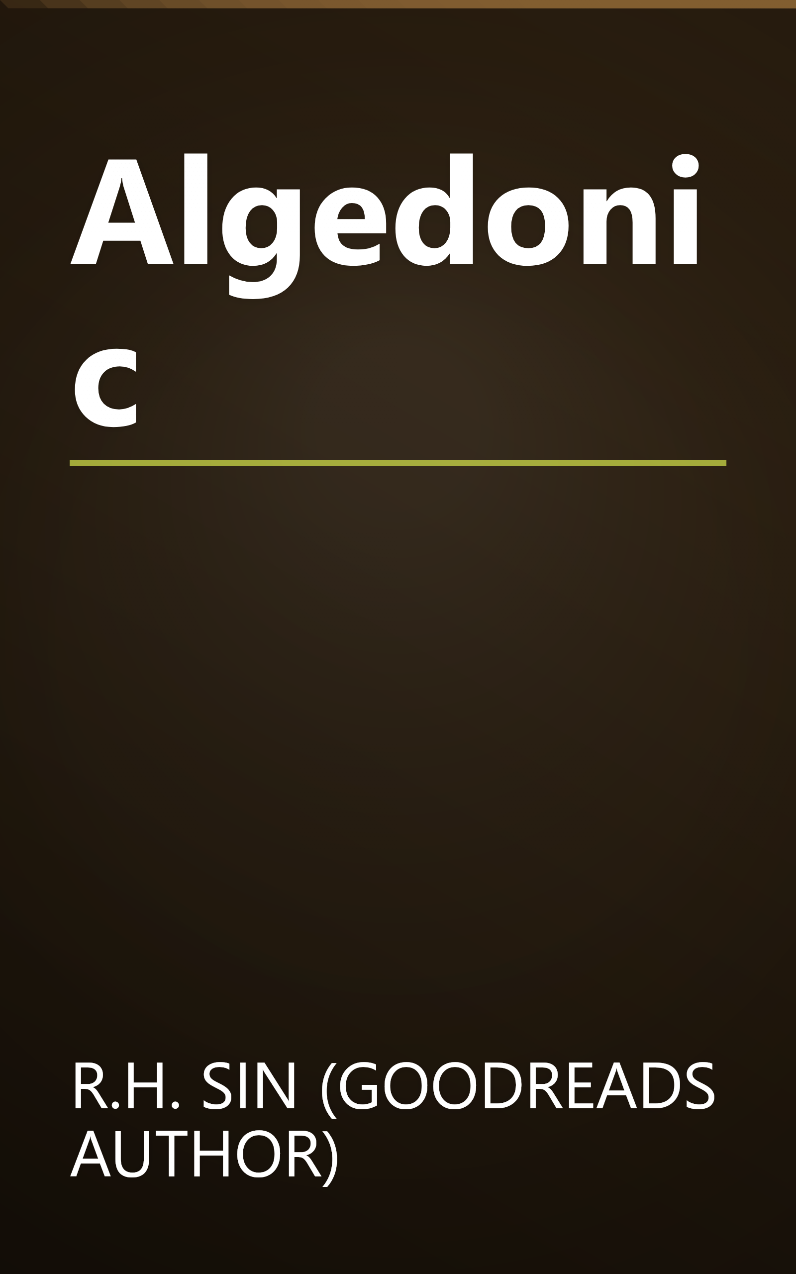 Algedonic book cover