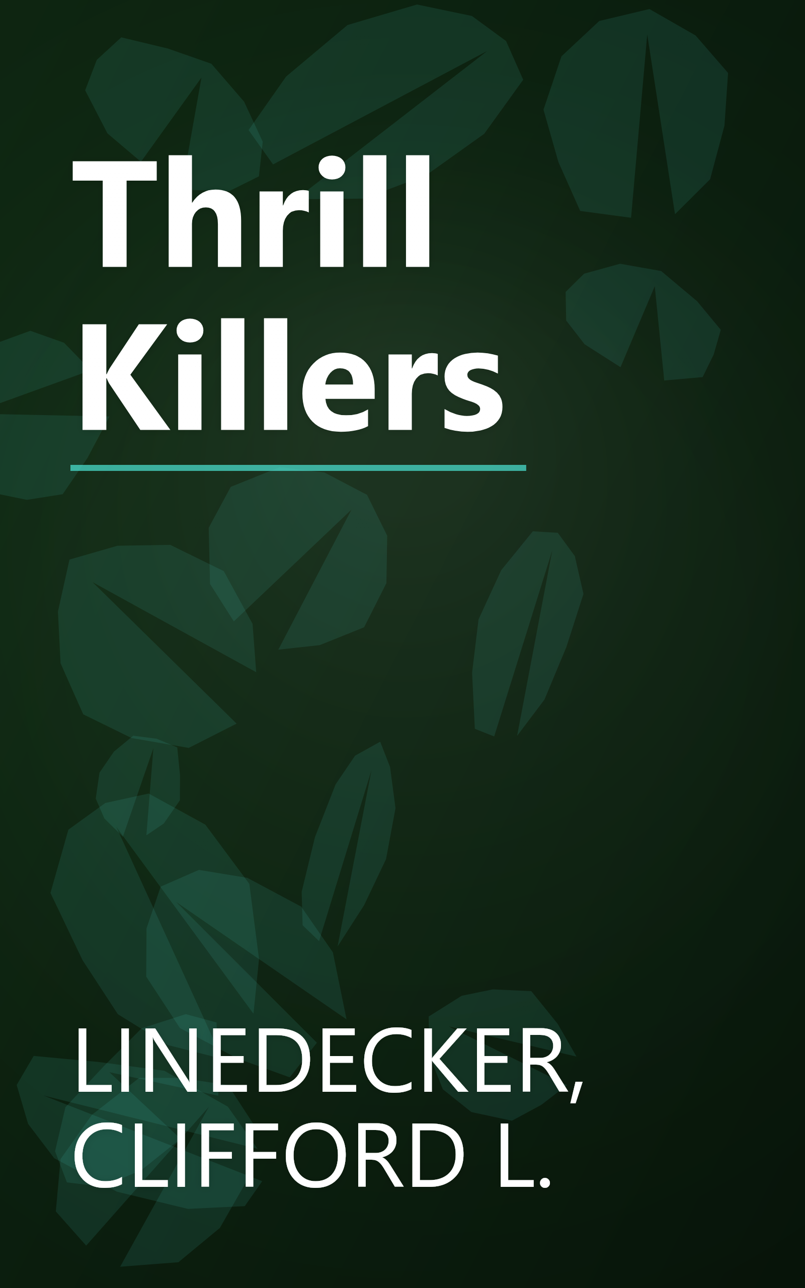 Thrill Killers book cover