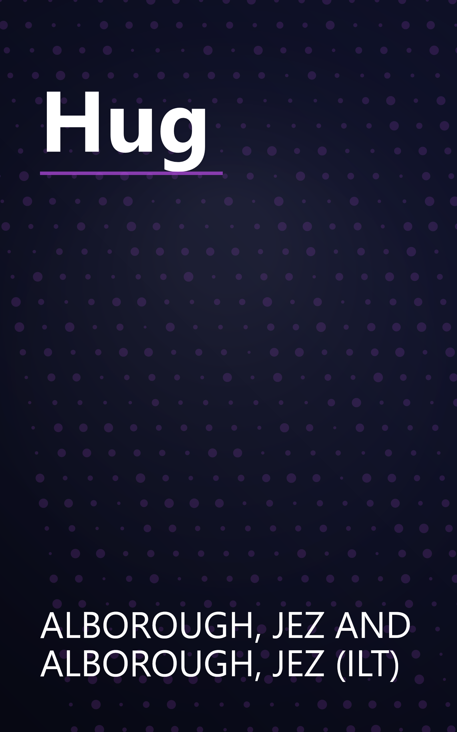 Hug book cover