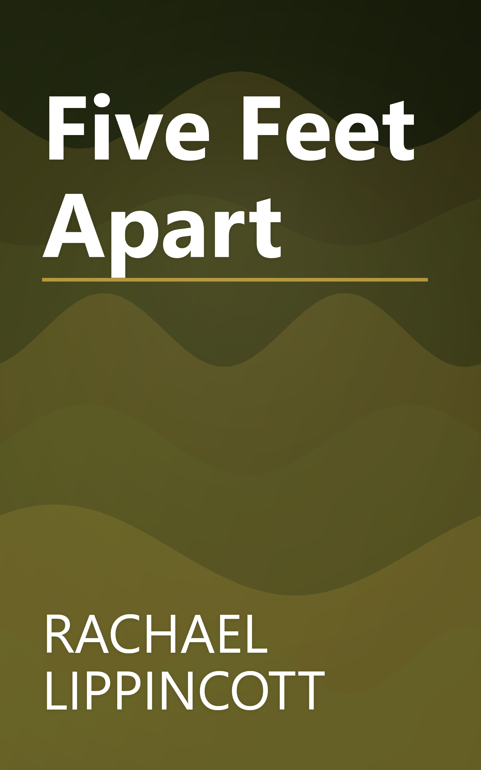 Five Feet Apart book cover