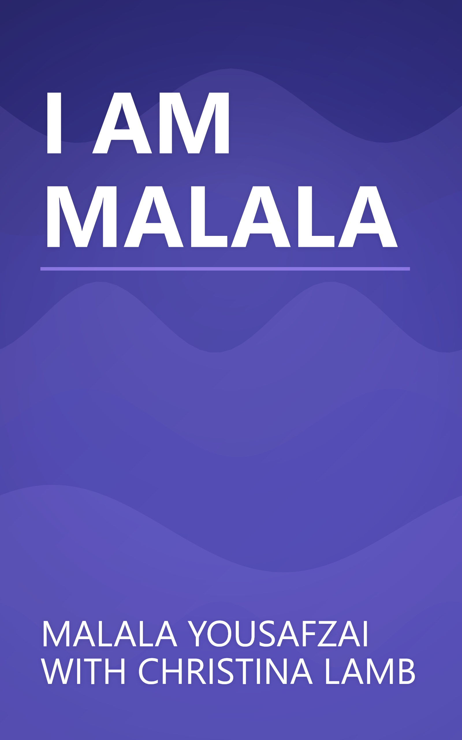 I AM MALALA book cover
