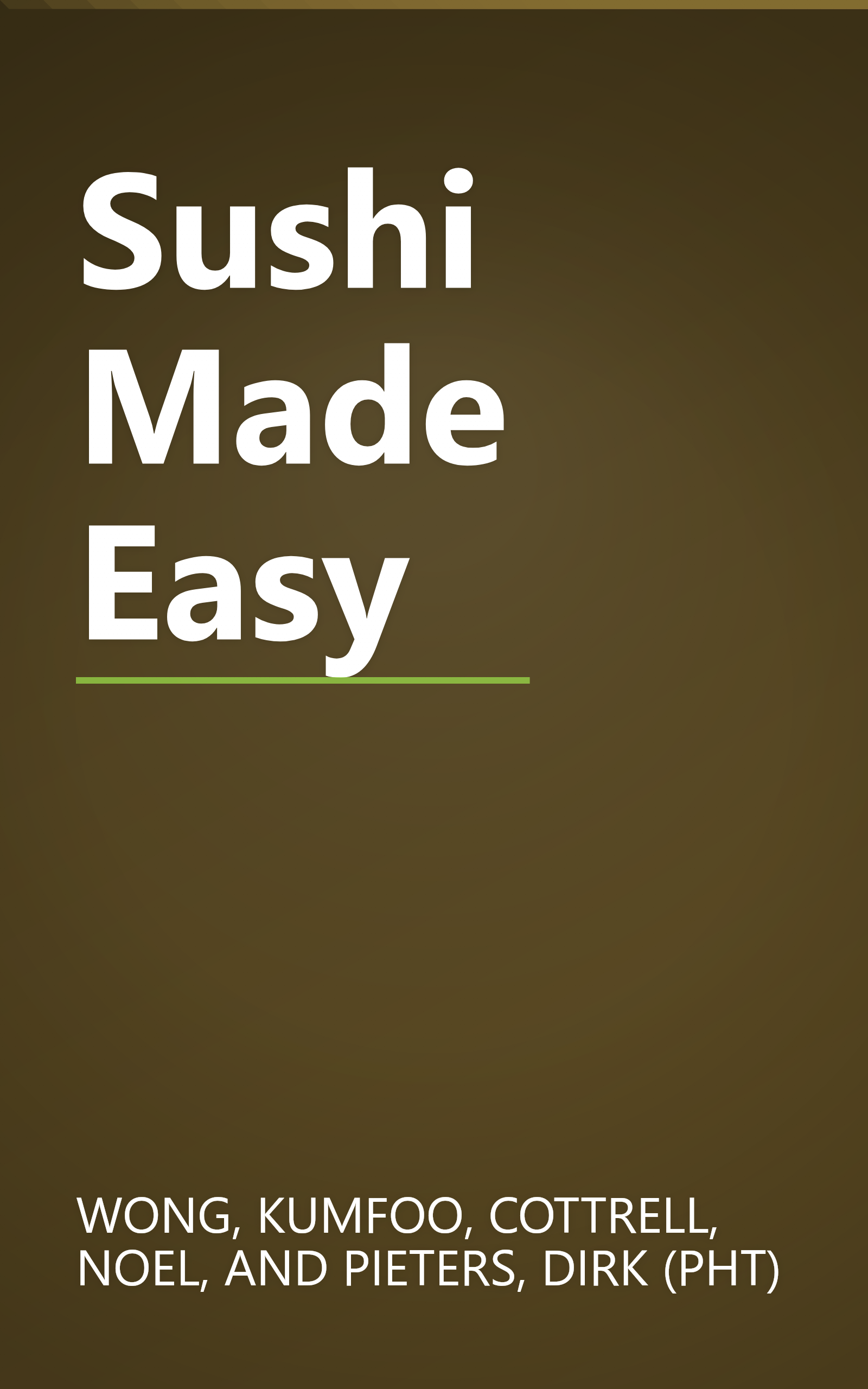 Sushi Made Easy book cover