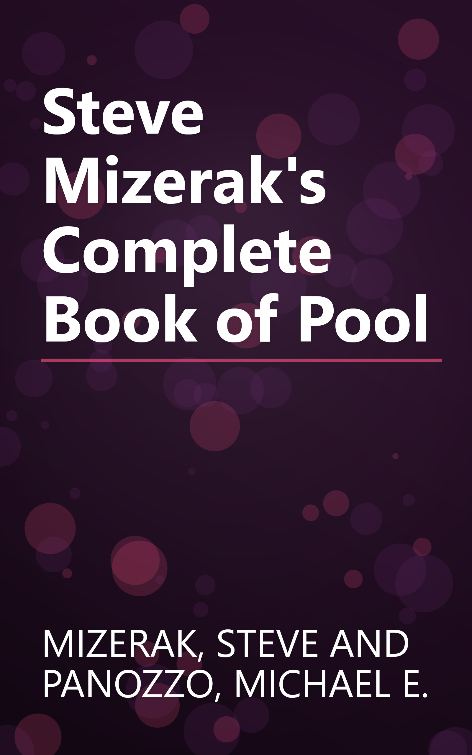 Steve Mizerak's Complete Book of Pool book cover