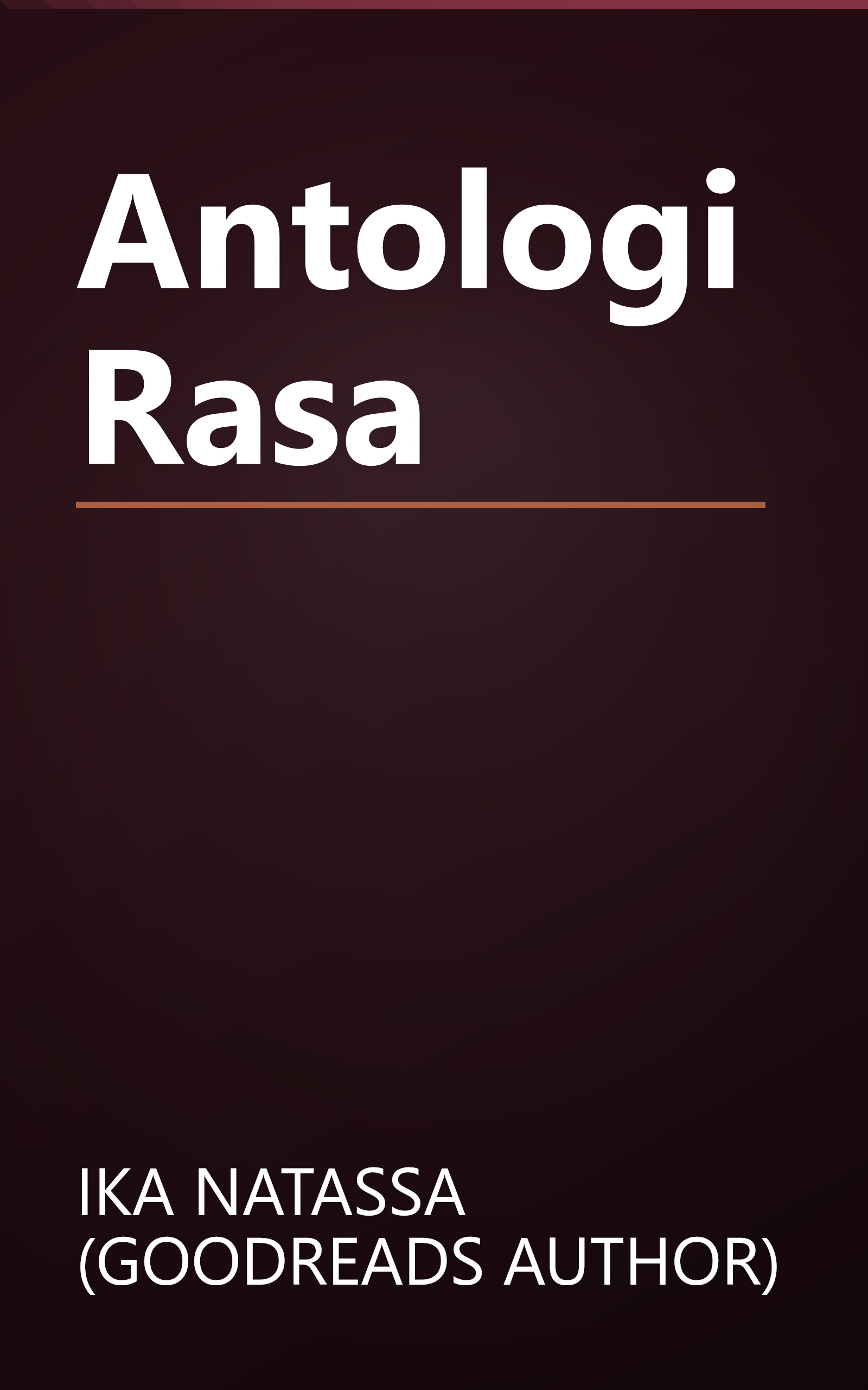 Antologi Rasa book cover
