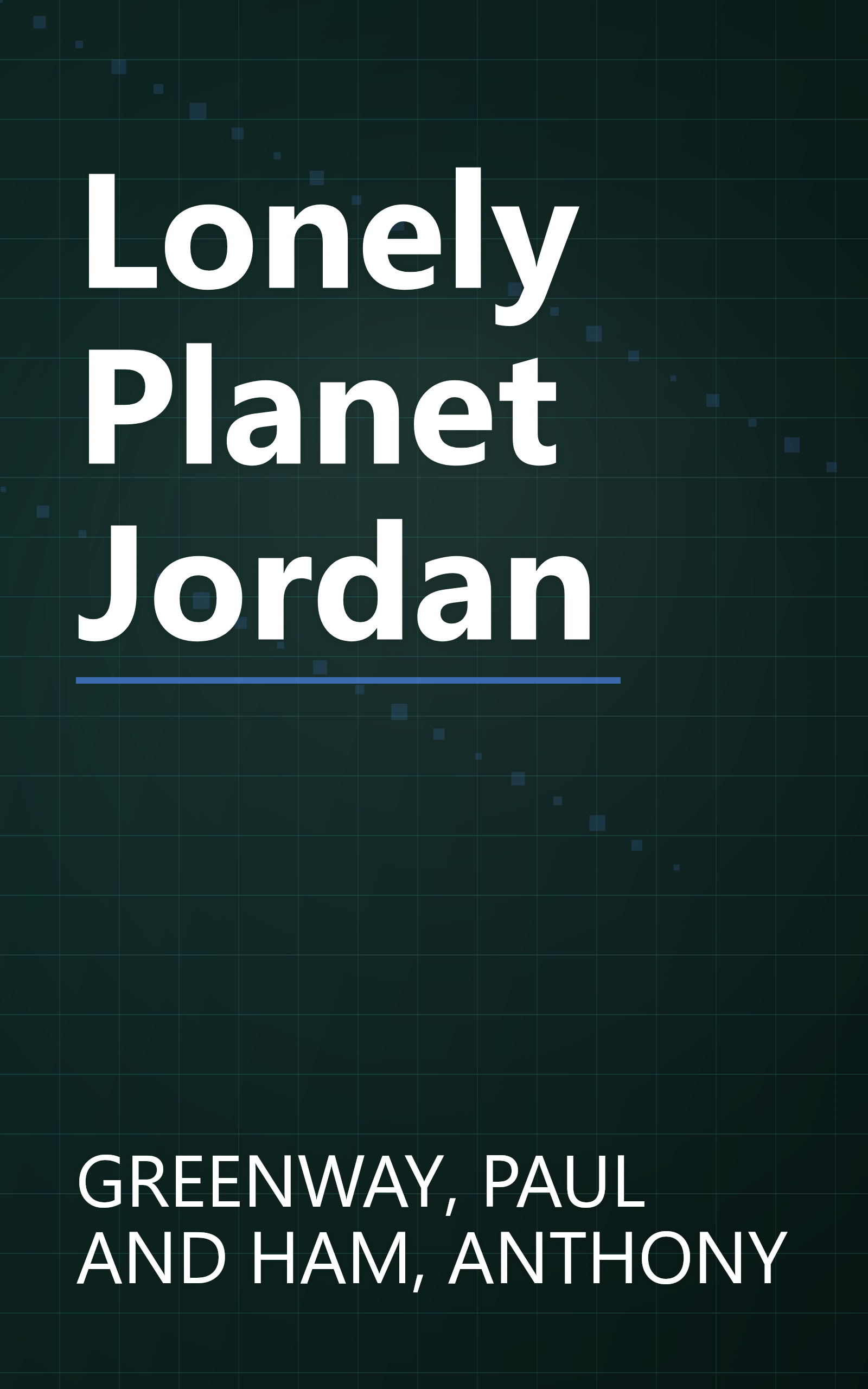 Lonely Planet Jordan book cover