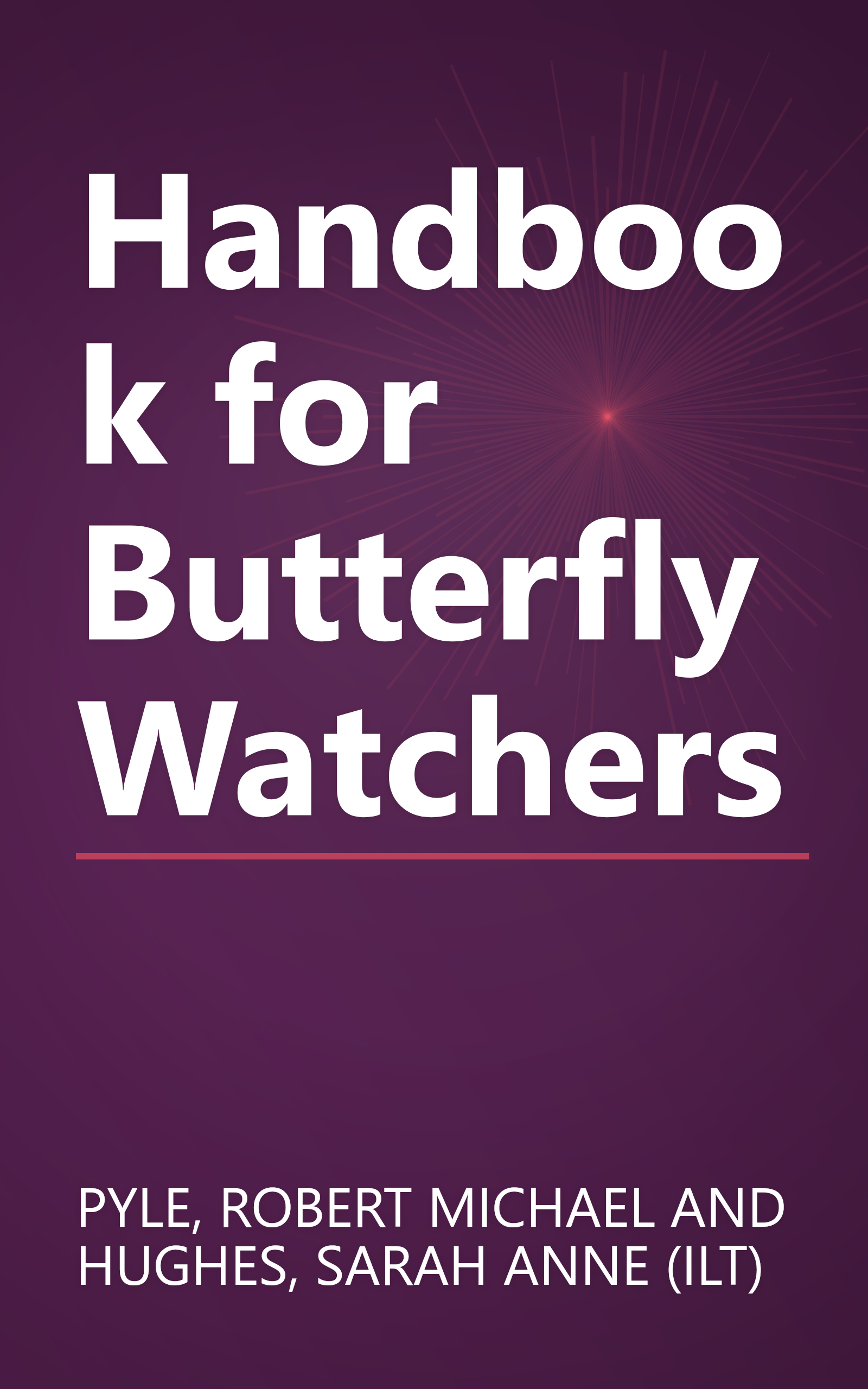 Handbook for Butterfly Watchers book cover