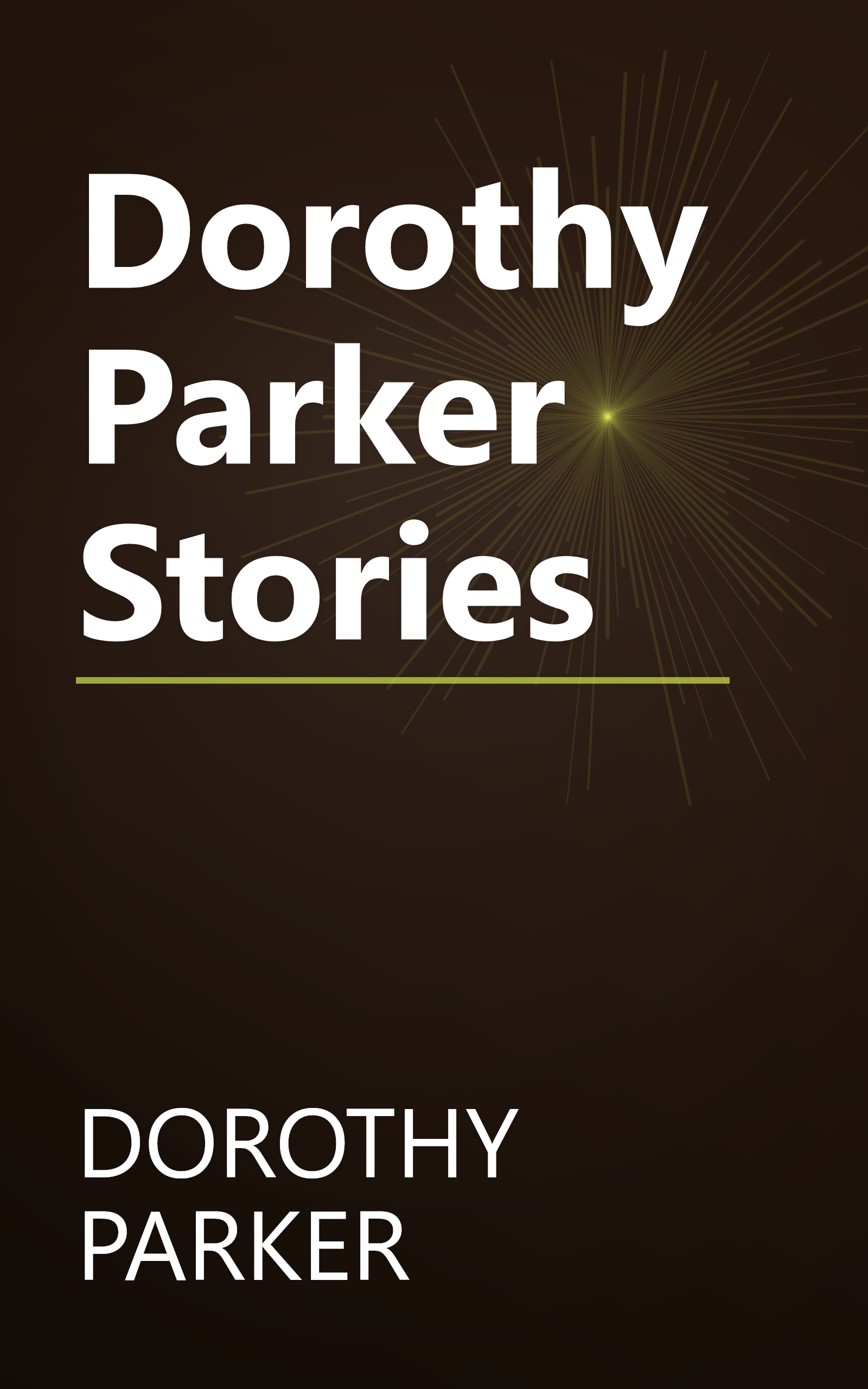 Dorothy Parker Stories book cover