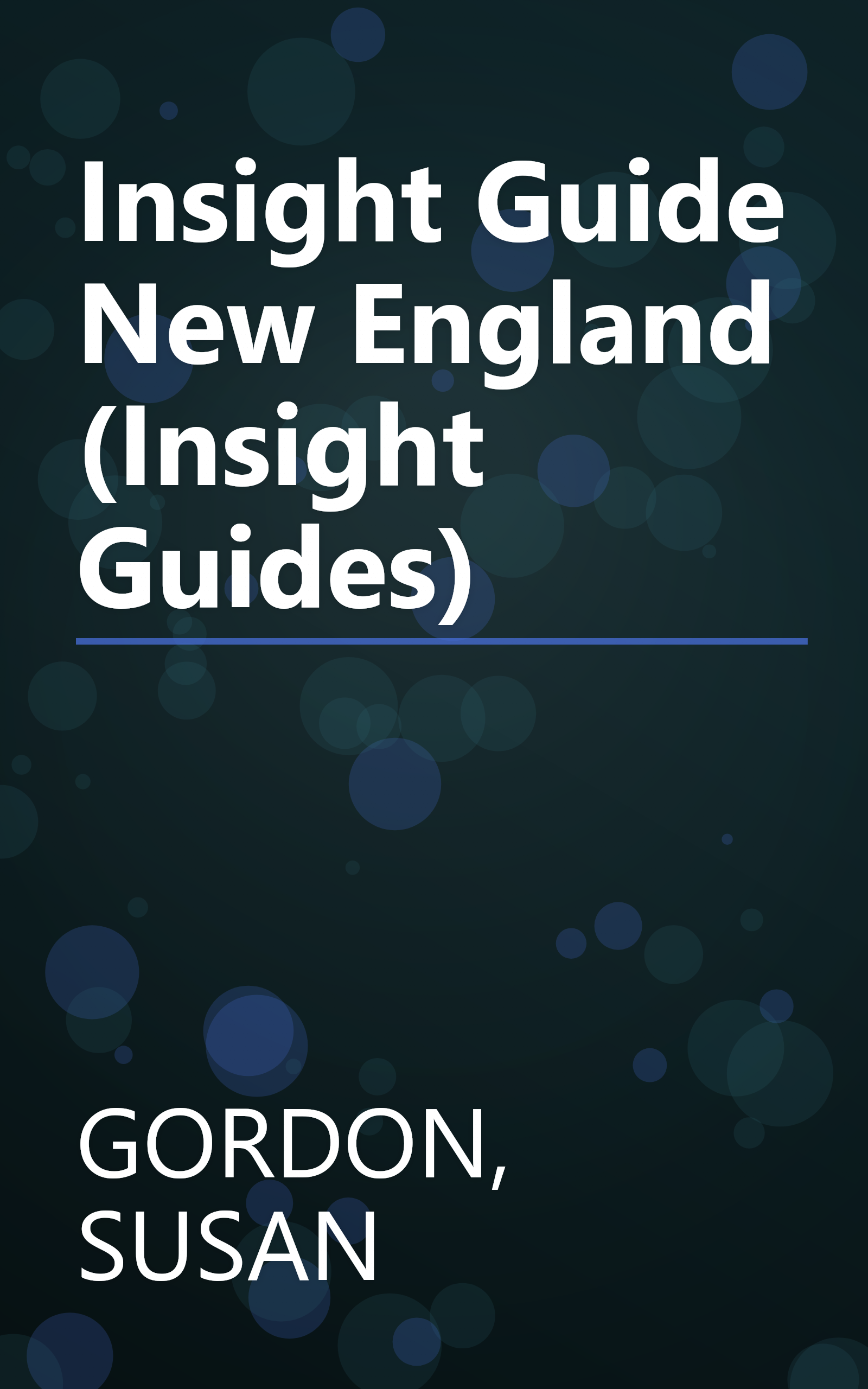 Insight Guide New England (Insight Guides) book cover