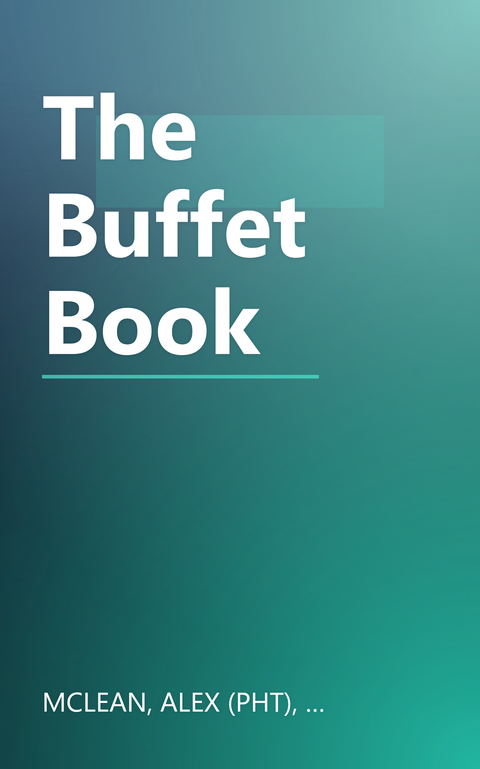 The Buffet Book book cover