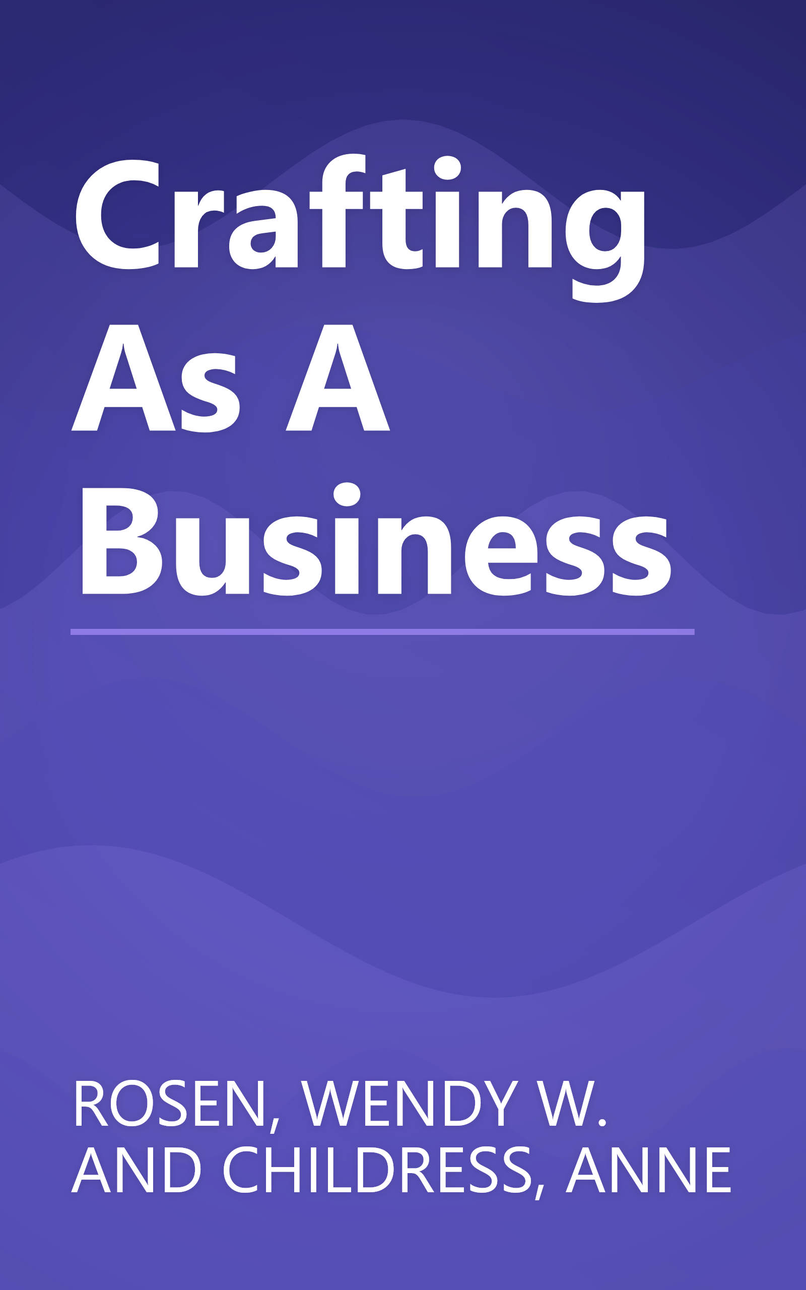 Crafting As A Business book cover