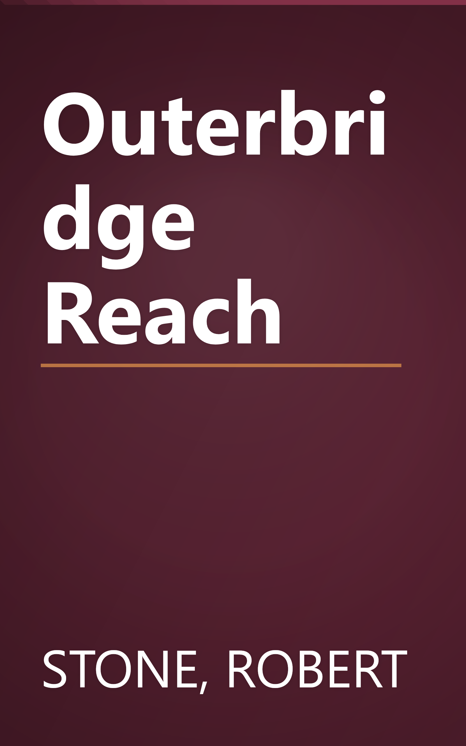 Outerbridge Reach book cover