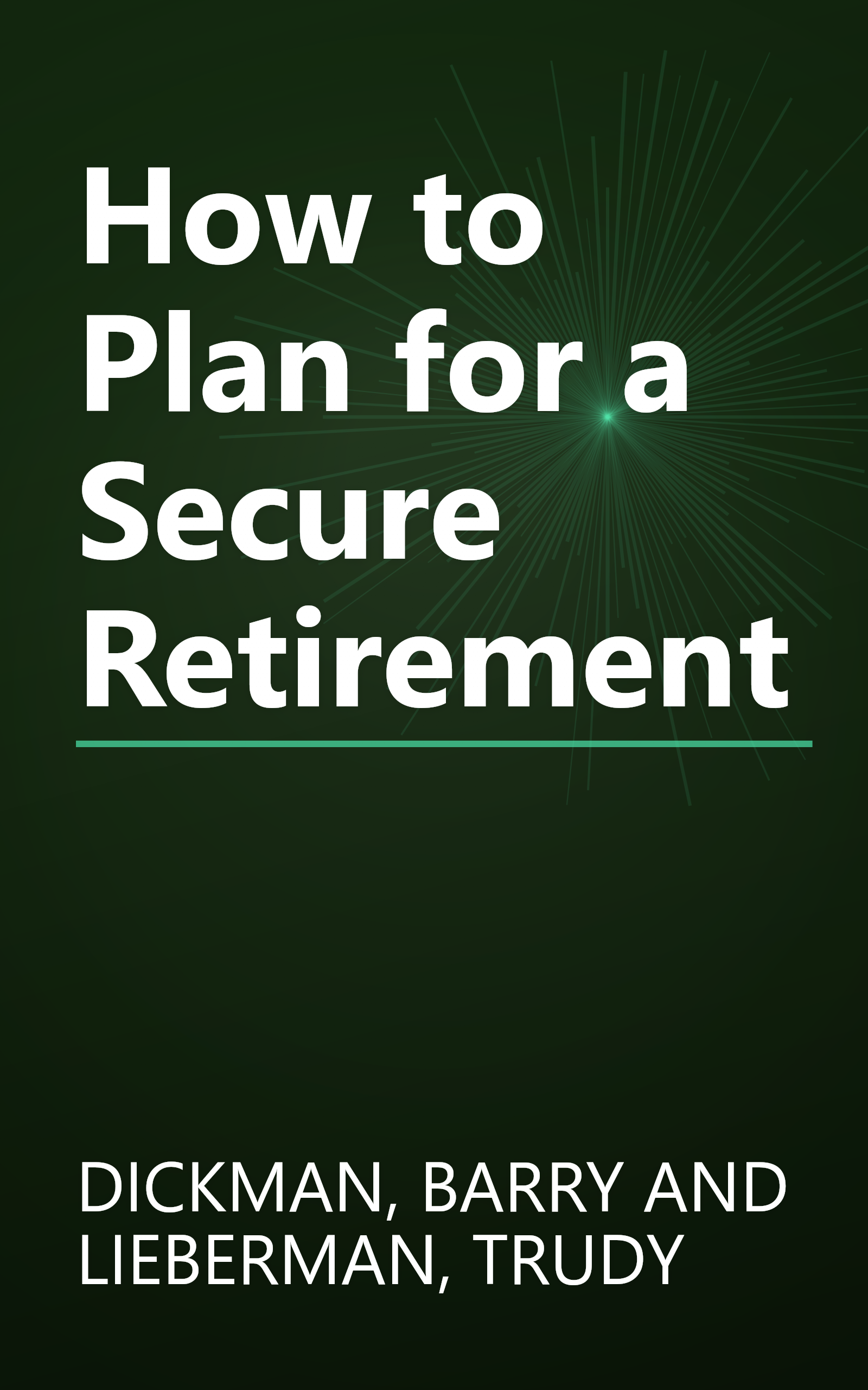 How to Plan for a Secure Retirement book cover