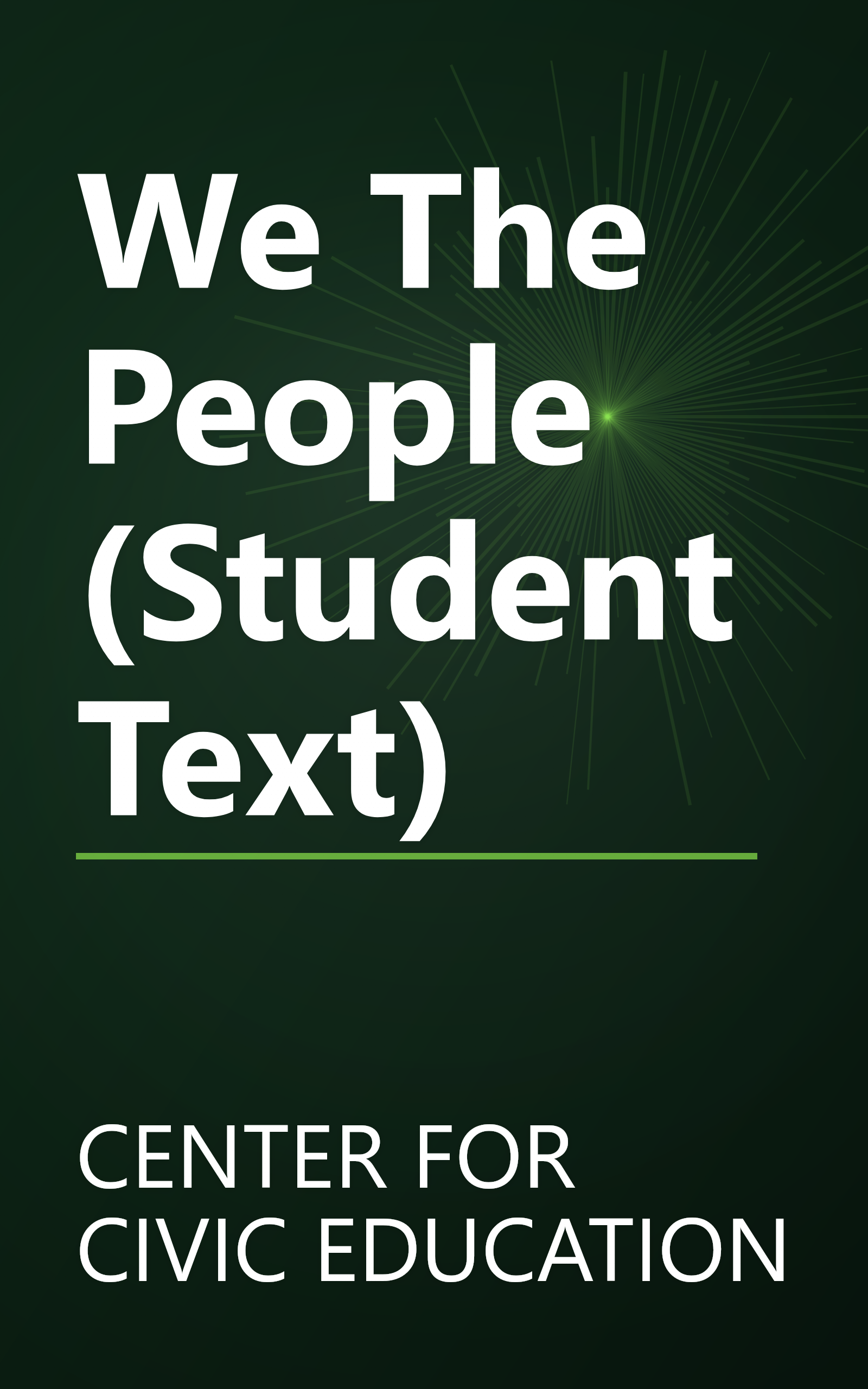 We The People (Student Text) book cover