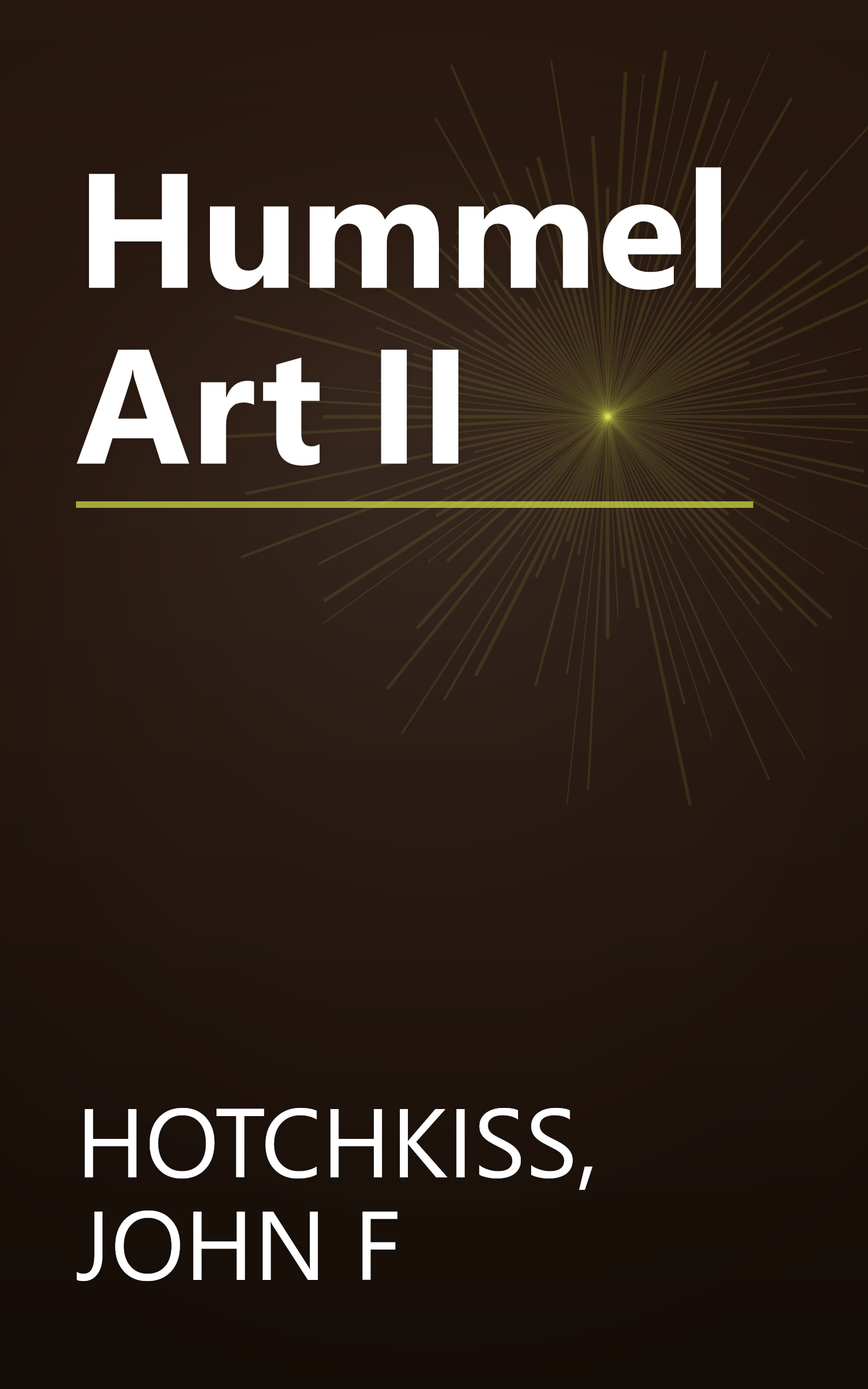 Hummel Art II book cover