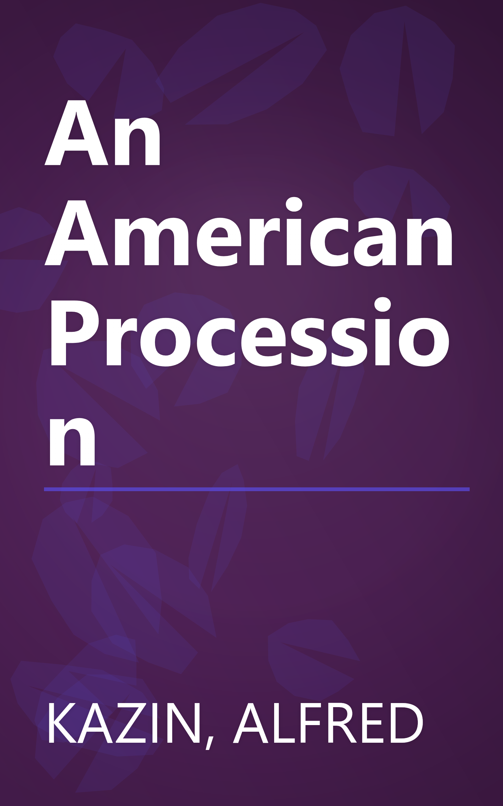 An American Procession book cover