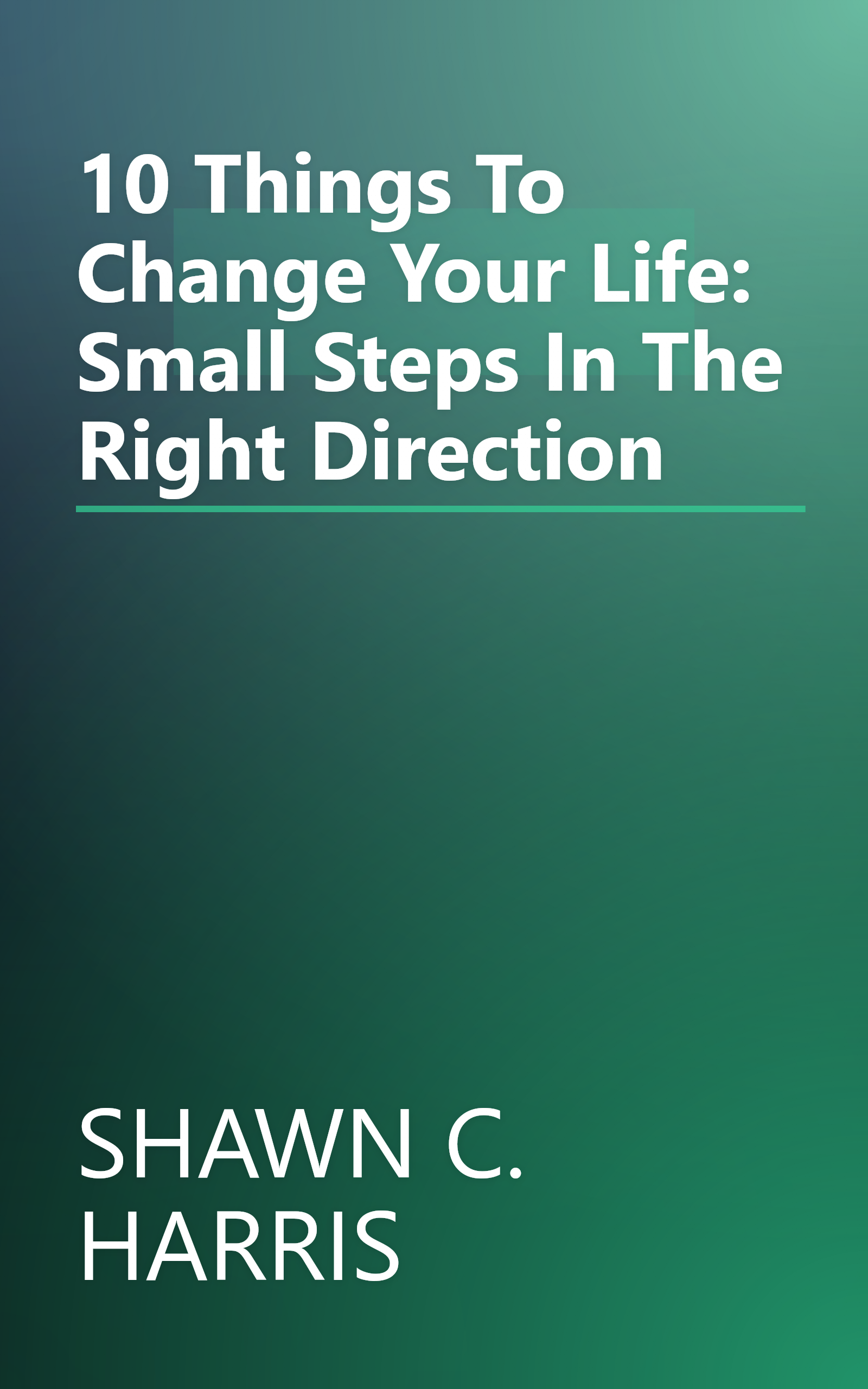 10 Things To Change Your Life: Small Steps In The Right Direction book cover